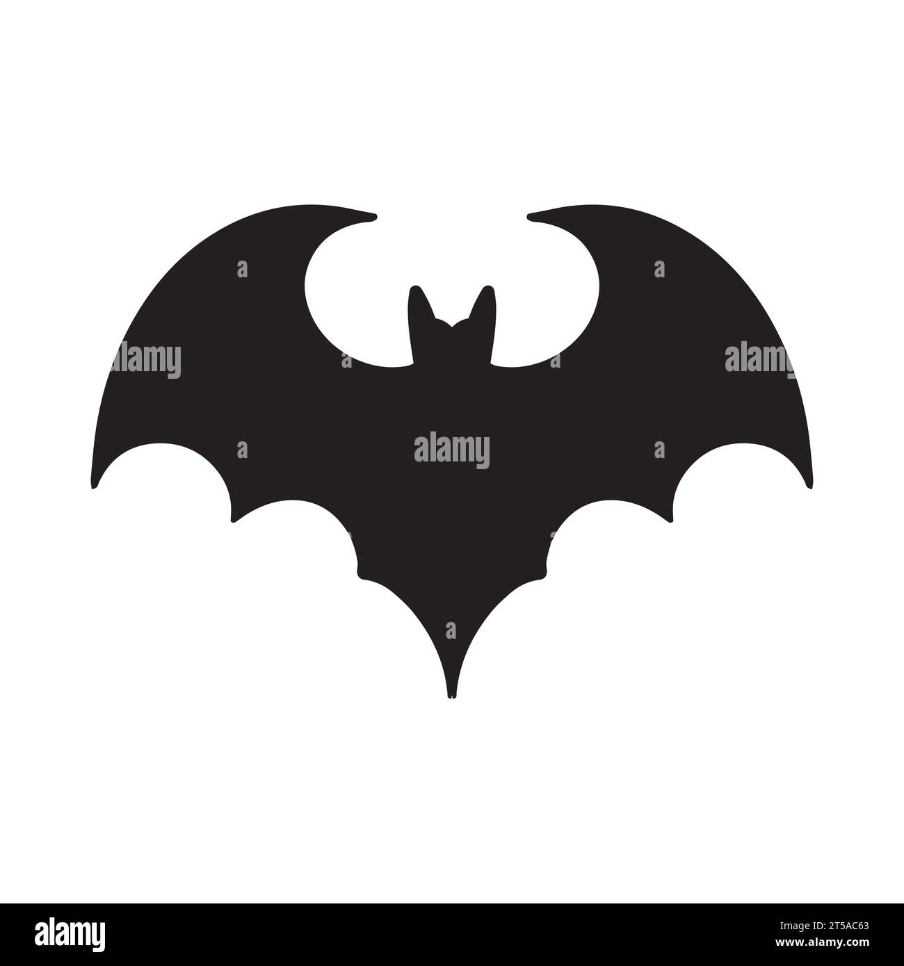 Bat wing logo vector element Stock Vector Image & Art - Alamy