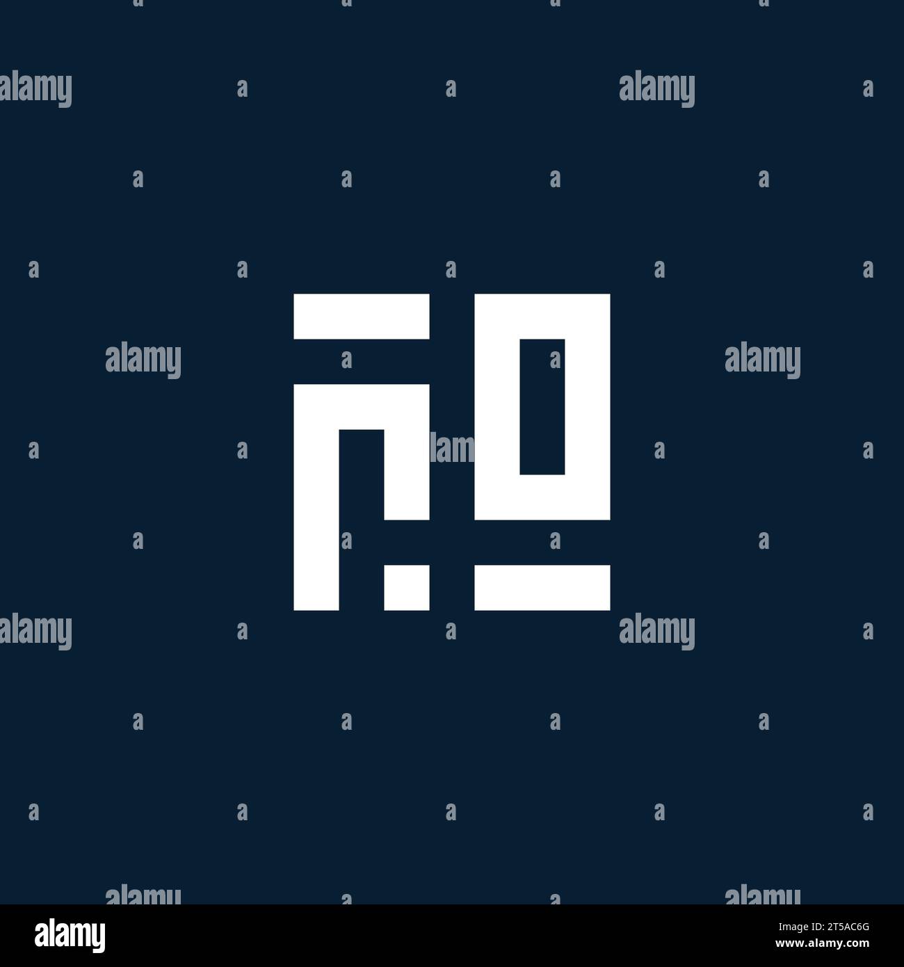 RO initial monogram logo with geometric style design ideas Stock Vector ...