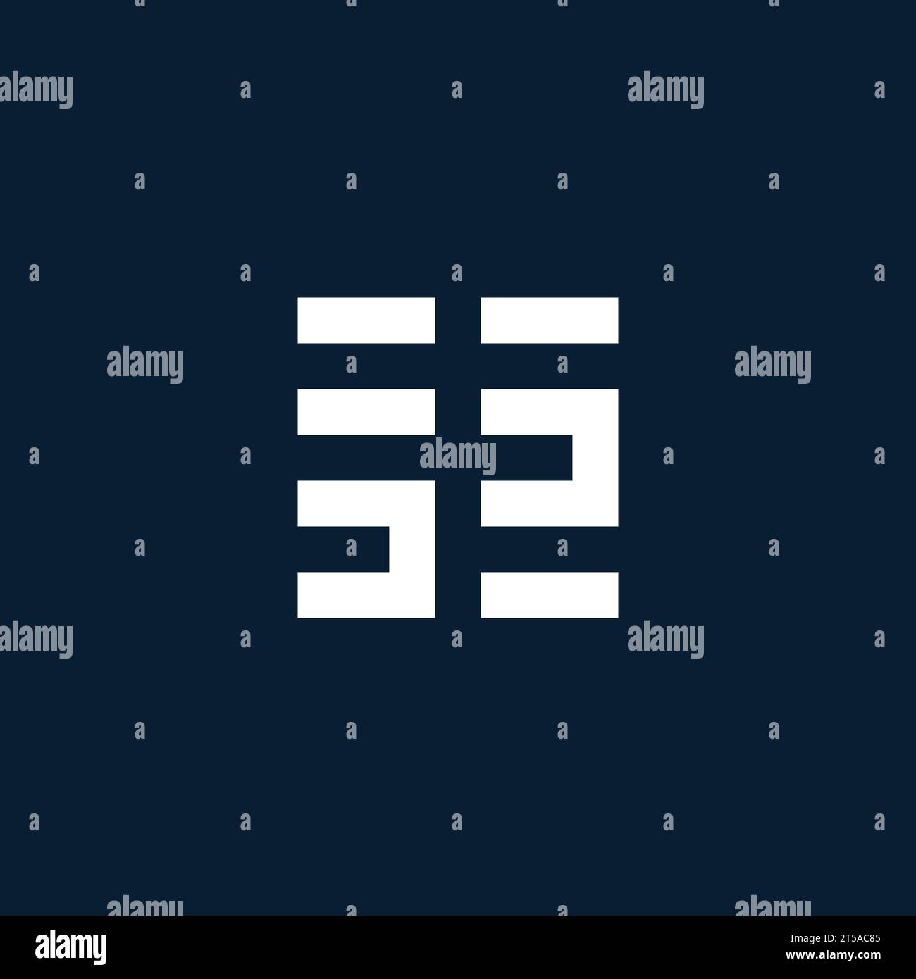 SS initial monogram logo with geometric style design ideas Stock Vector ...