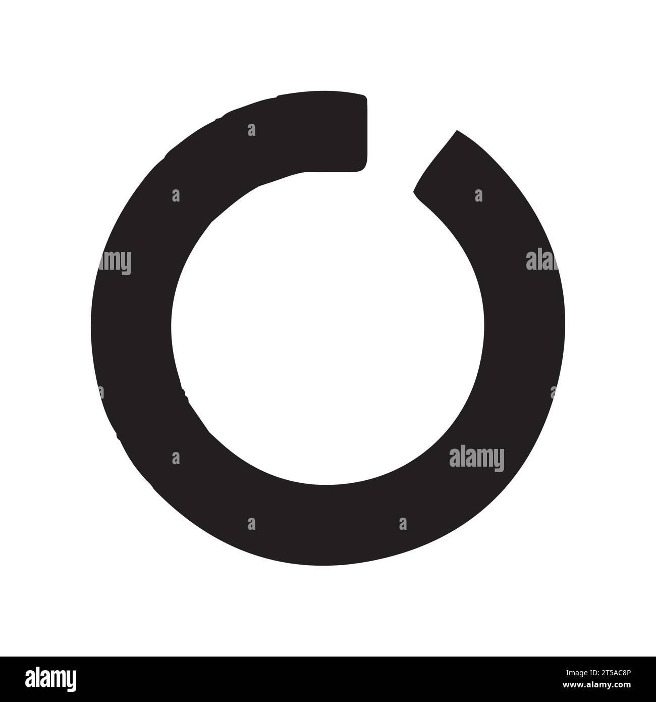 circle load icon element logo Stock Vector Image & Art - Alamy