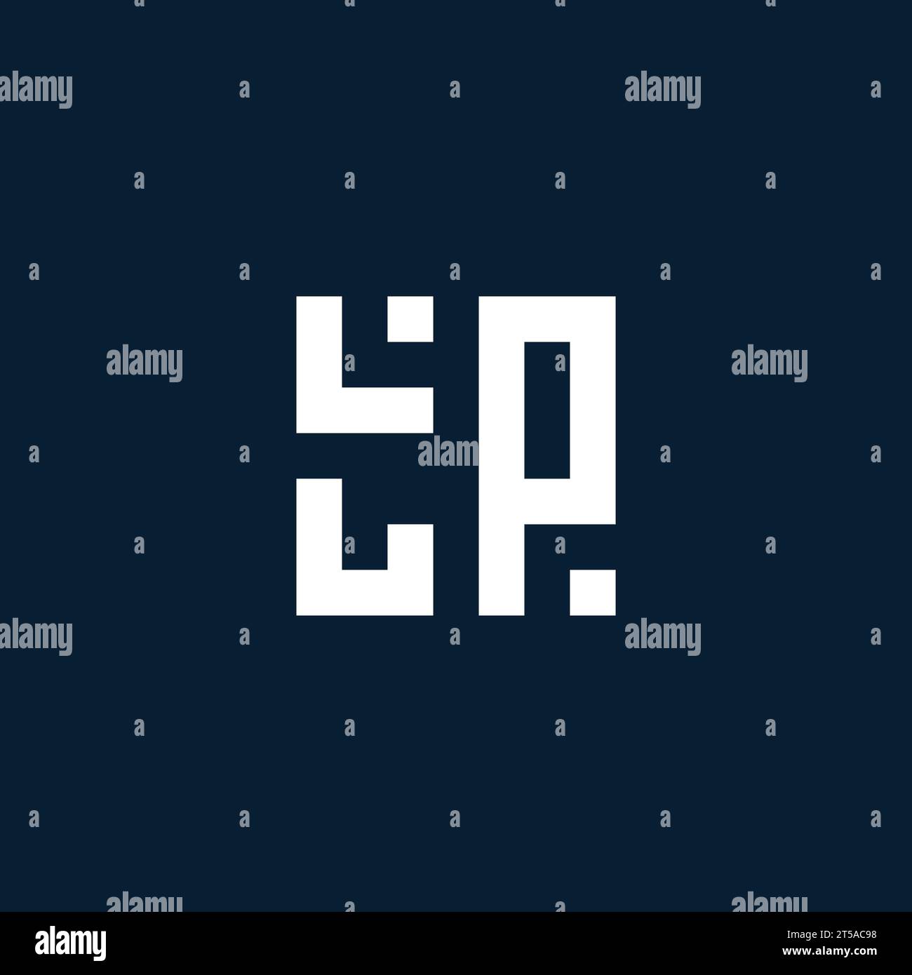 TP initial monogram logo with geometric style design ideas Stock Vector ...