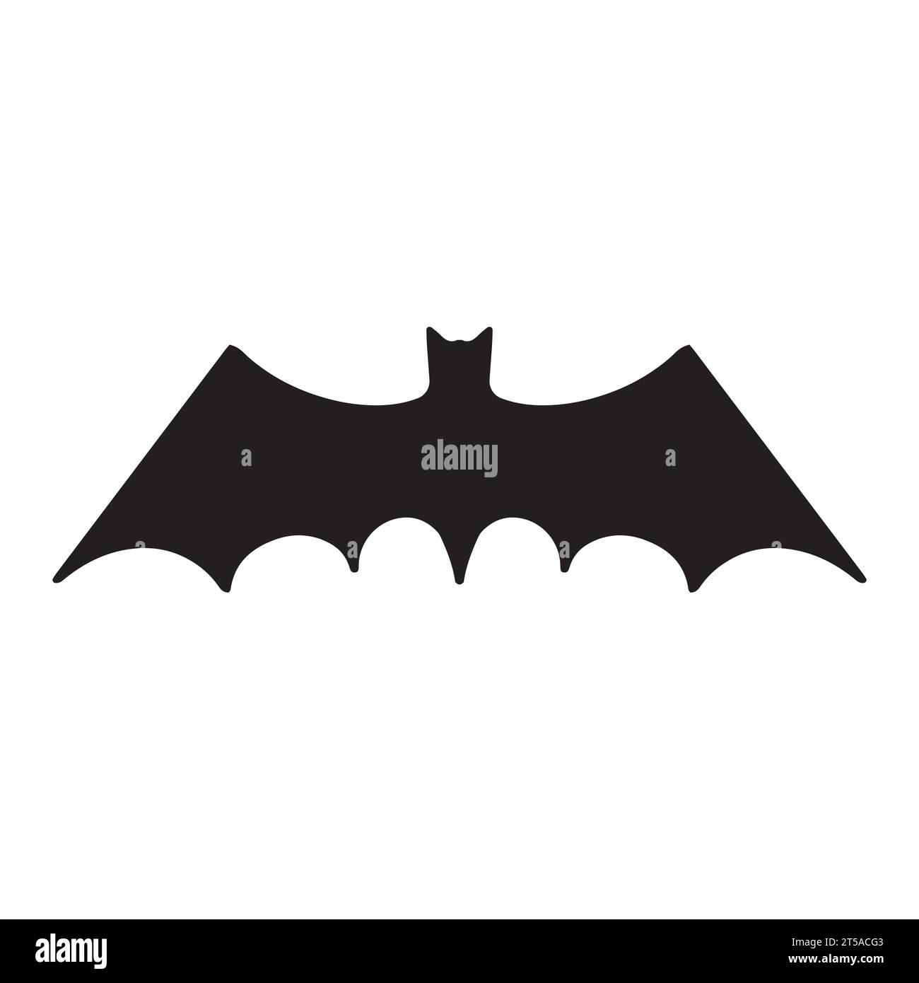 Bat wing logo vector element Stock Vector Image & Art - Alamy