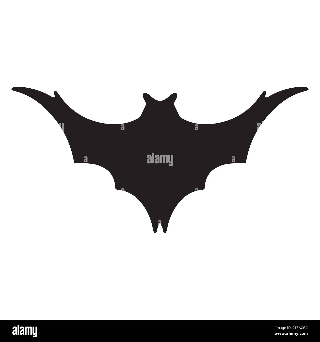 Bat wing logo vector element Stock Vector Image & Art - Alamy
