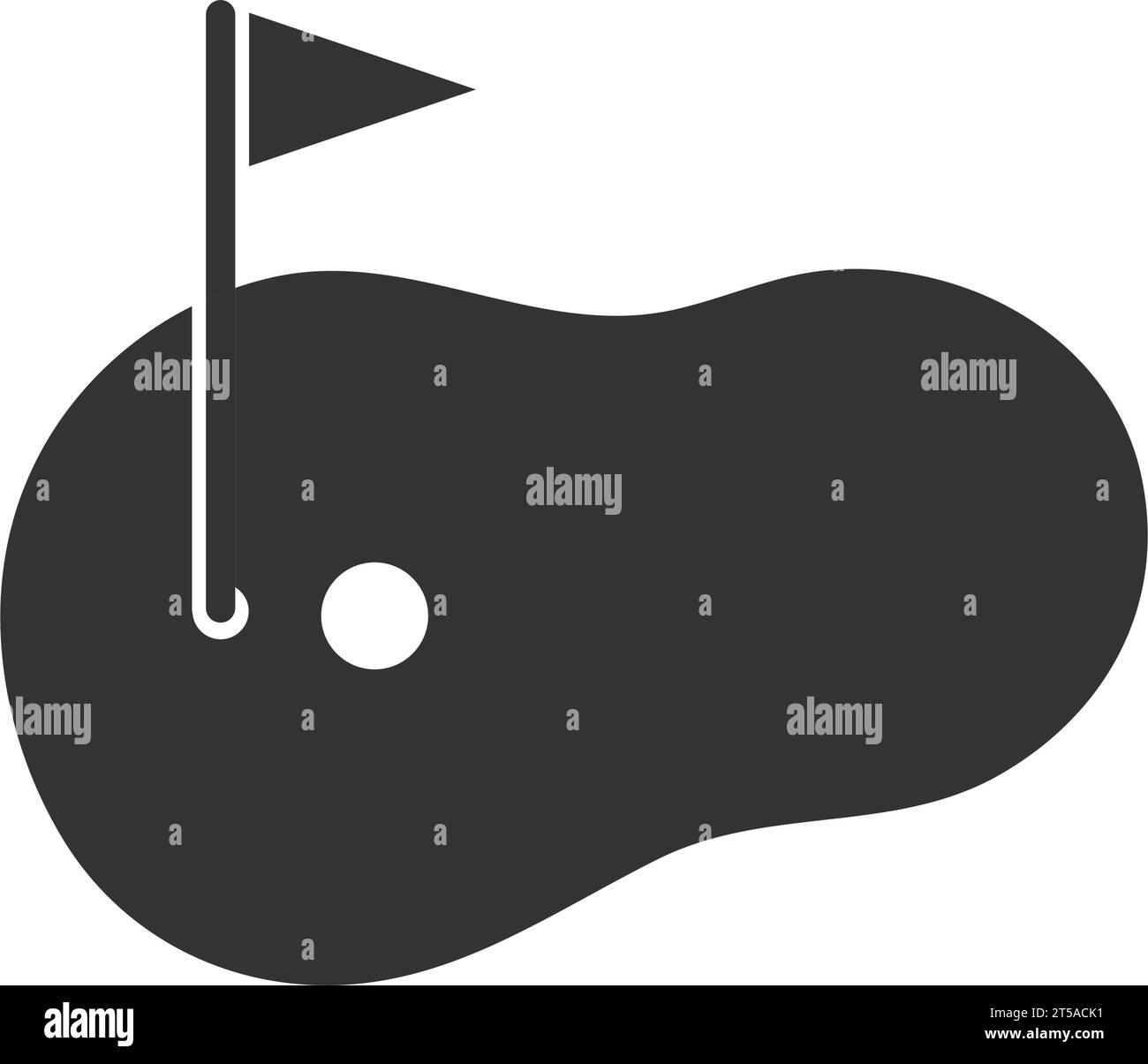 golf course icon vector illustration design Stock Vector Image & Art ...