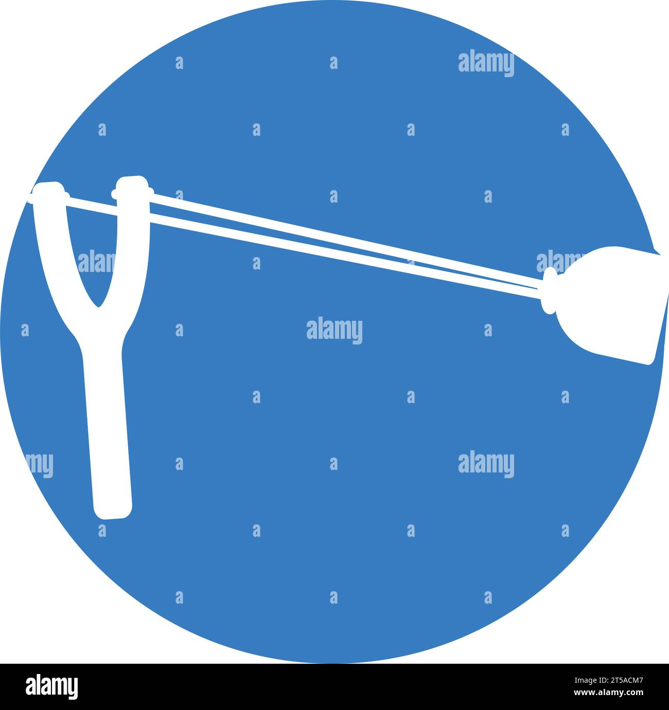 slingshot vector icon,illustration template design Stock Vector Image ...