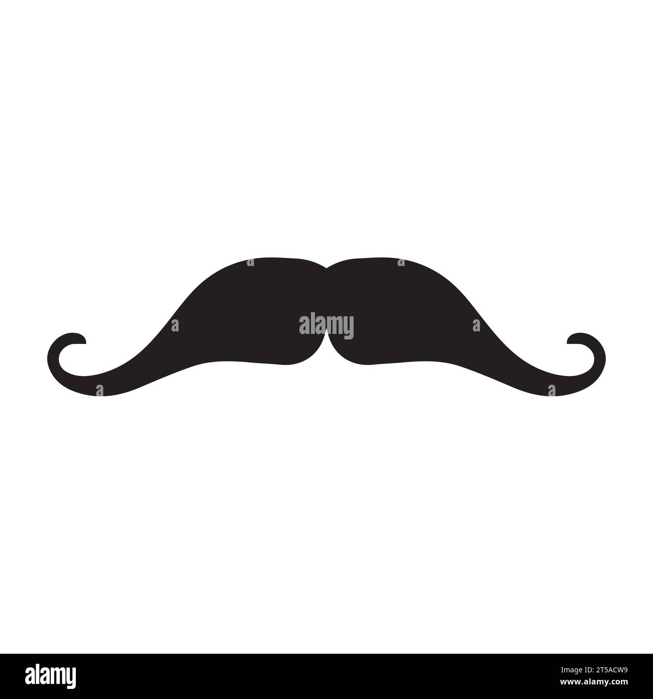 Moustache Vector icon logo element Stock Vector Image & Art - Alamy