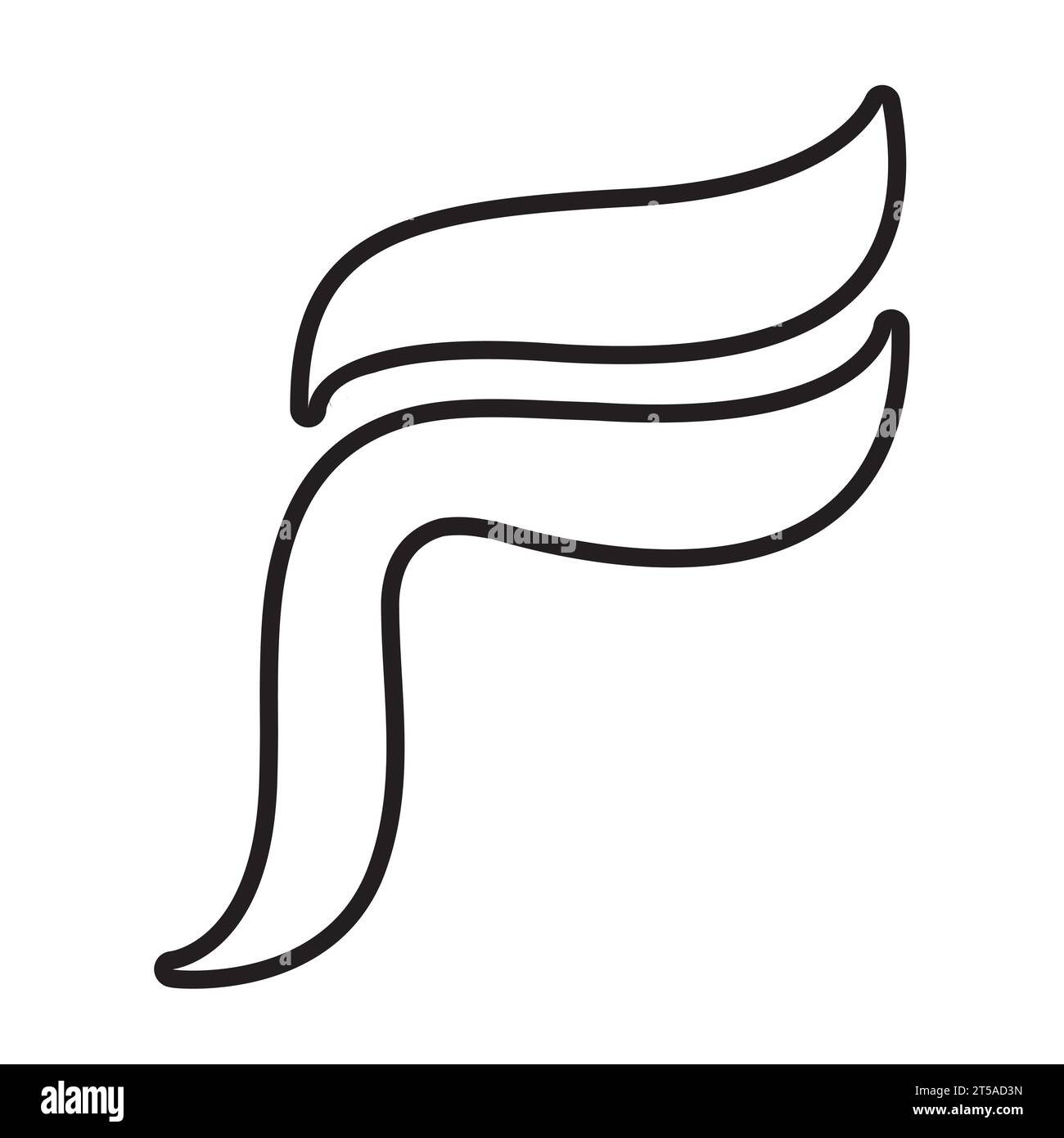 F Letter vector icon illustration design Stock Vector Image & Art - Alamy