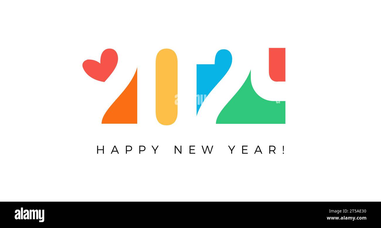 Colorful Minimalist Design with Geometric Shapes, Heartfelt Style ...