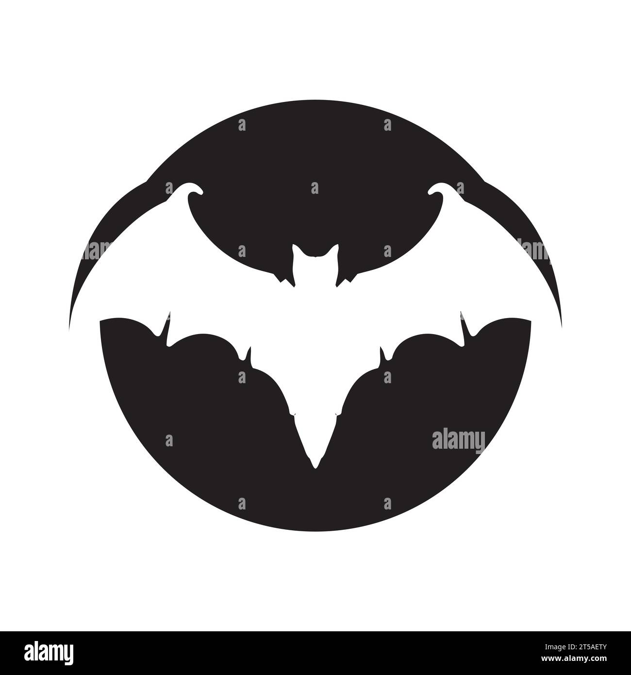 Bat wing logo vector element Stock Vector Image & Art - Alamy