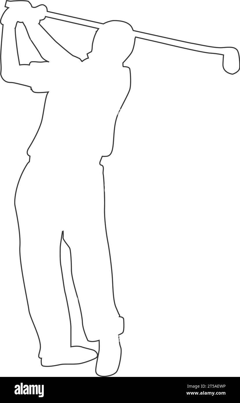 icon of person playing golf vector illustration design Stock Vector ...