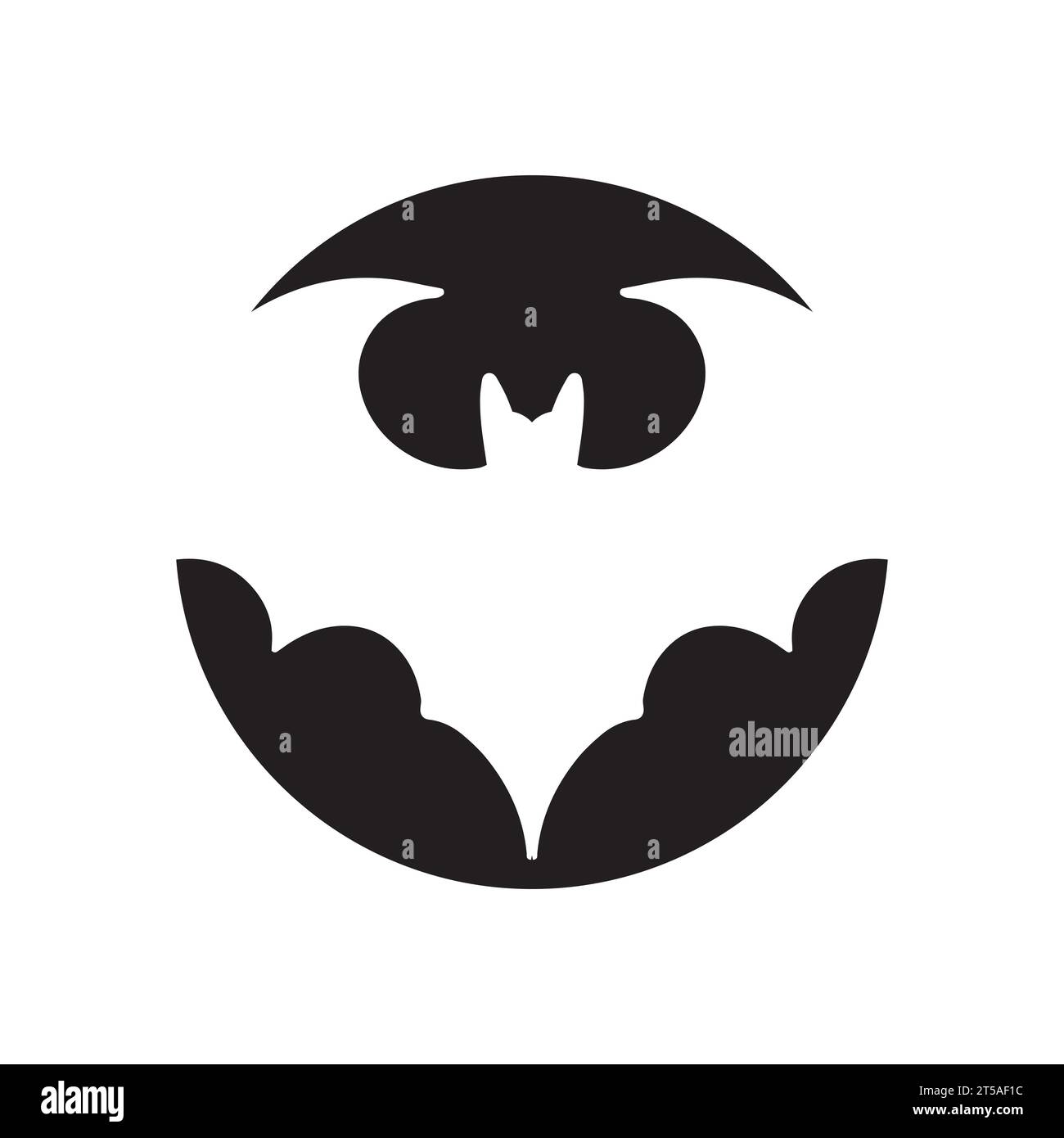 Bat wing logo vector element Stock Vector Image & Art - Alamy