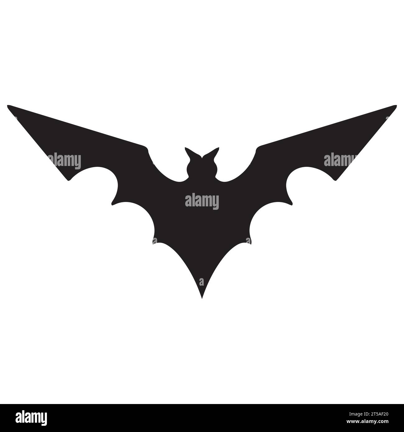Bat wing logo vector element Stock Vector Image & Art - Alamy