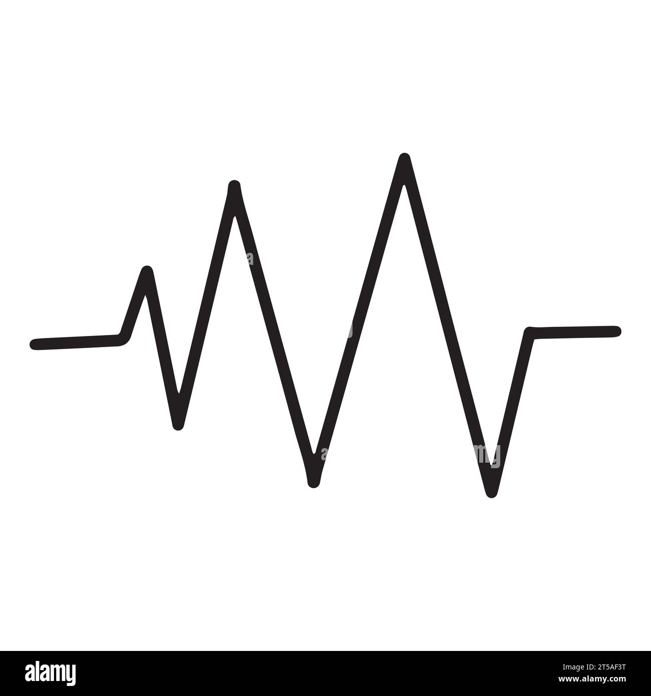 Heartbeat medical symbol Black and White Stock Photos & Images - Alamy