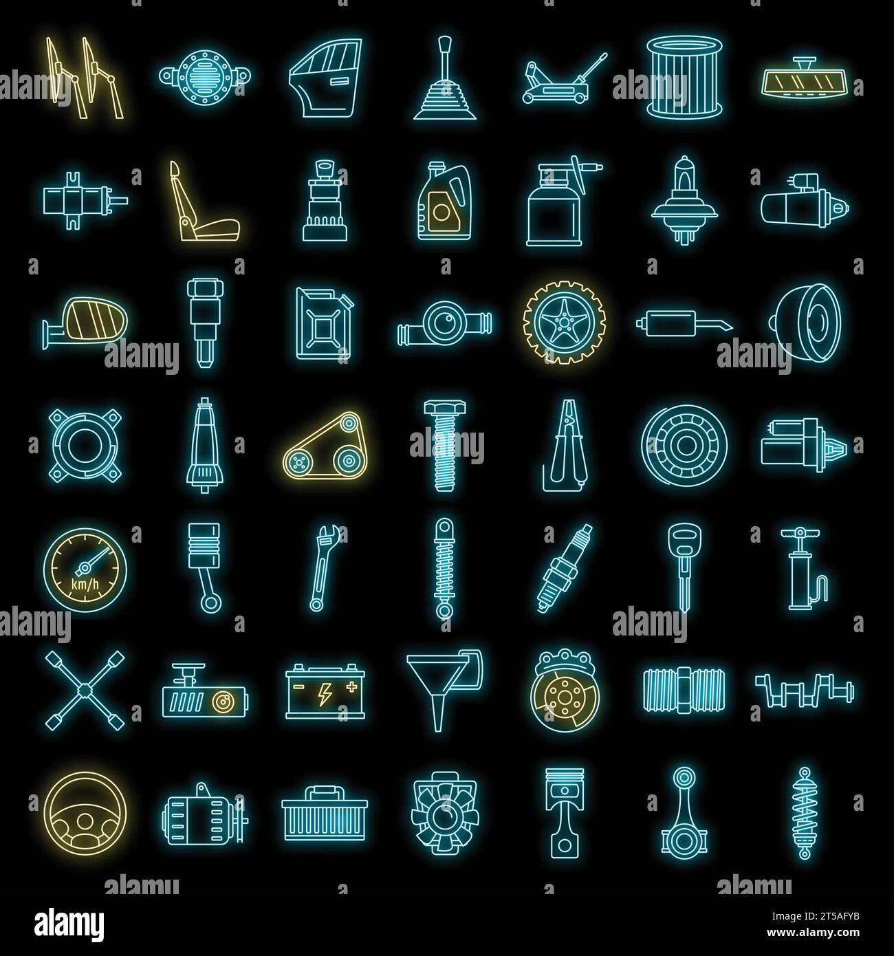 Spare parts machine shop Stock Vector Images - Alamy