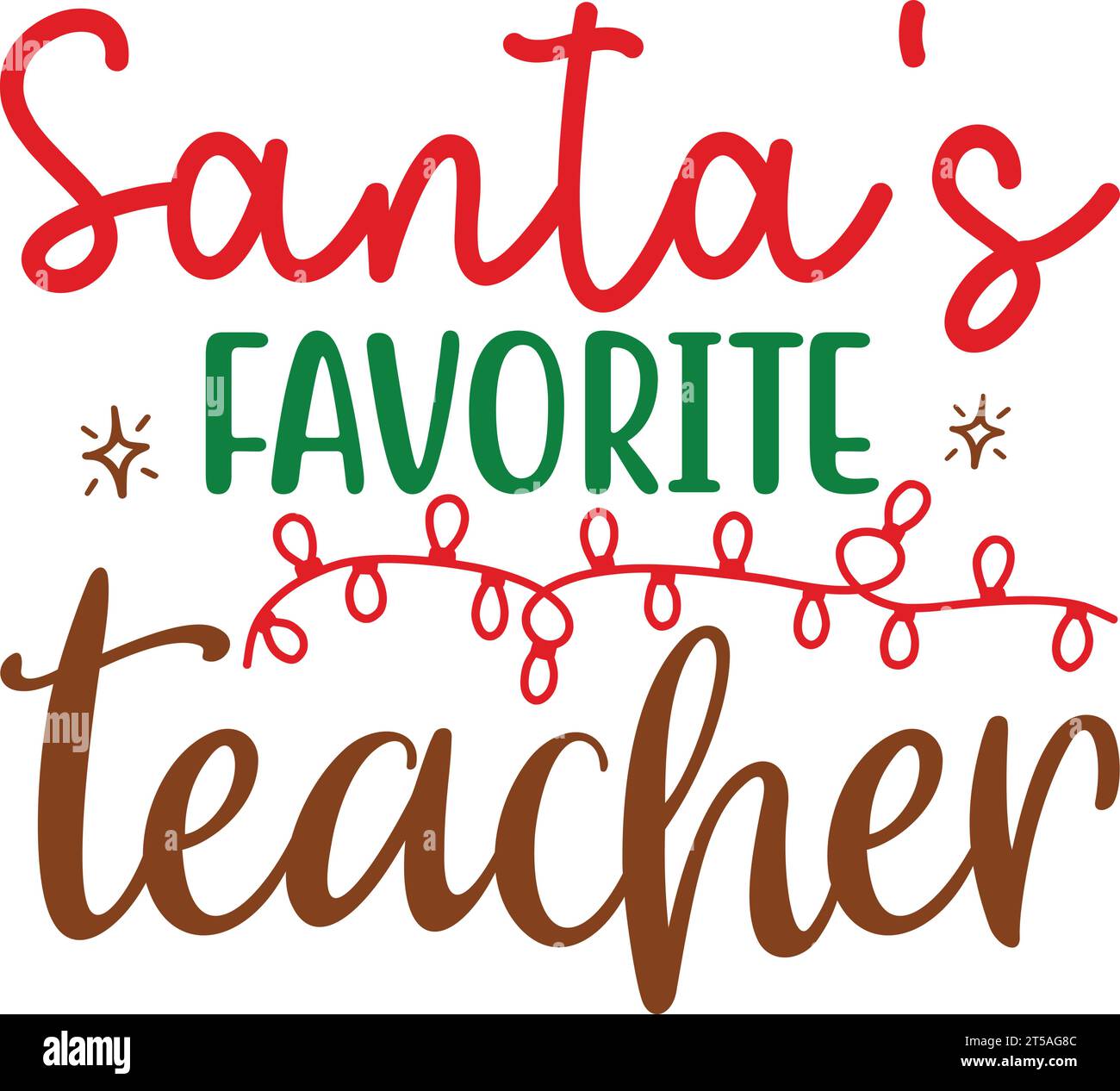 Santas favorite vector hi-res stock photography and images - Alamy