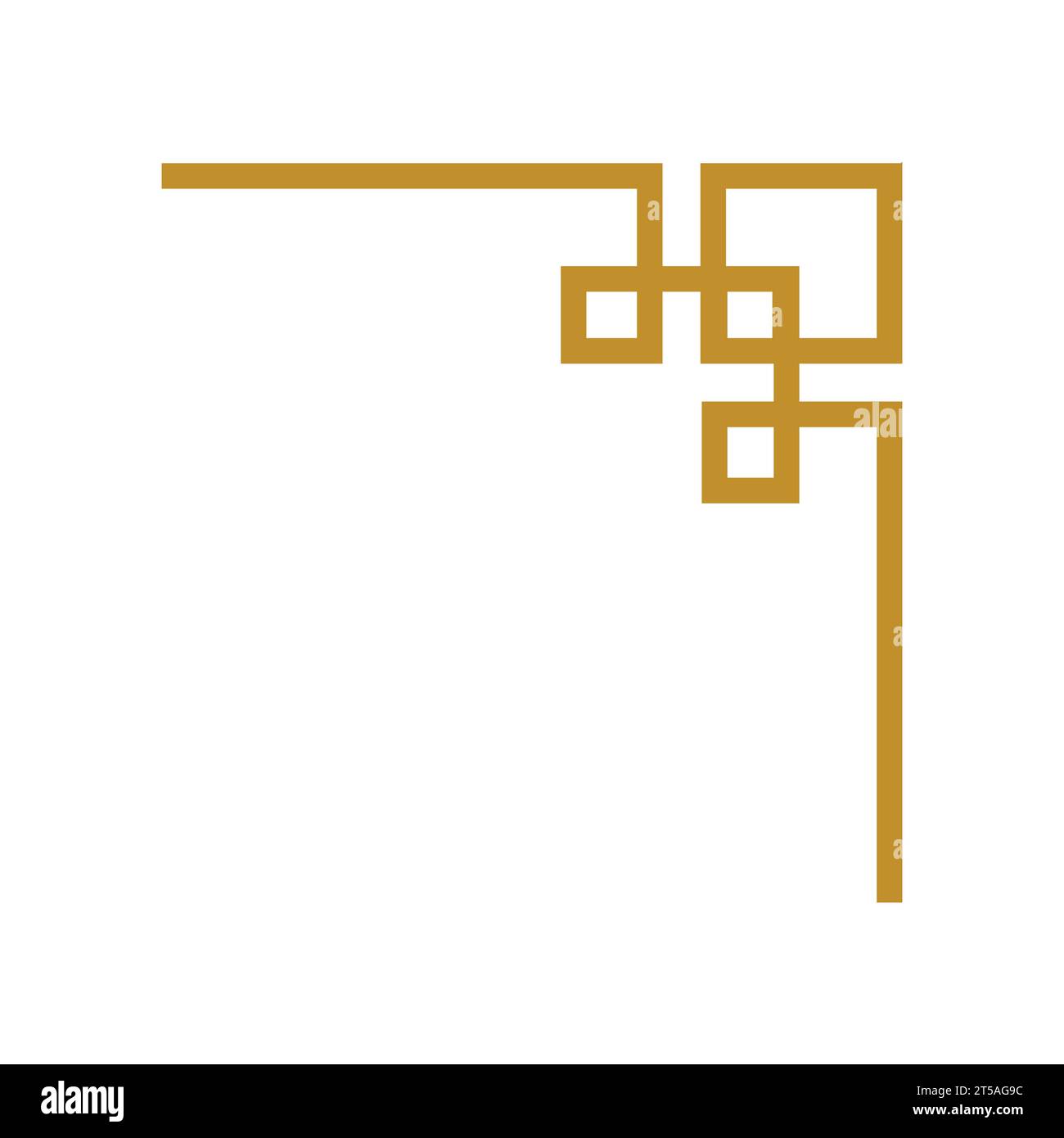 chinese border frame template Stock Vector Image & Art - Alamy