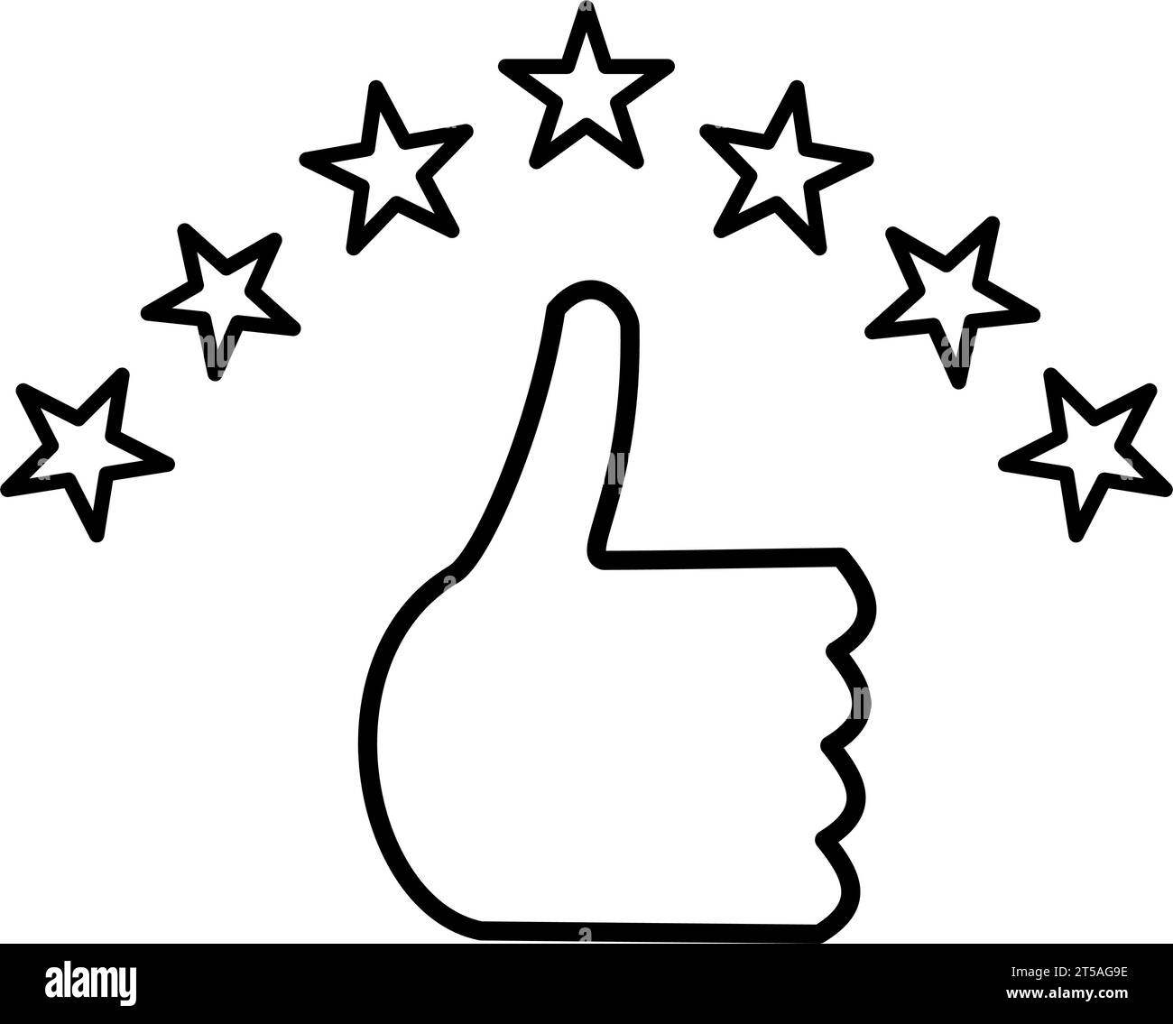 Best choice thumb up finger Black and White Stock Photos & Images - Alamy