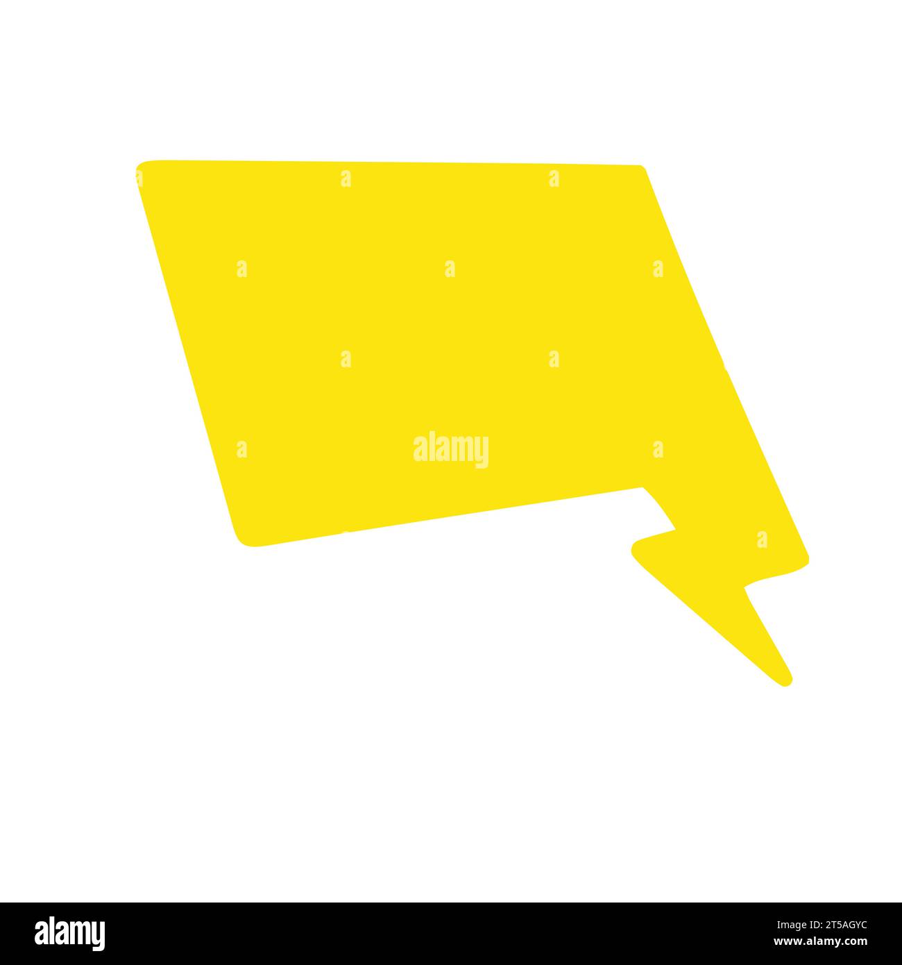 Blank comic book speech Cut Out Stock Images & Pictures - Alamy