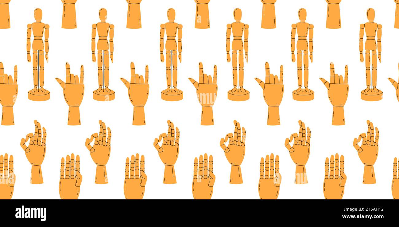 Wooden men Stock Vector Images - Alamy