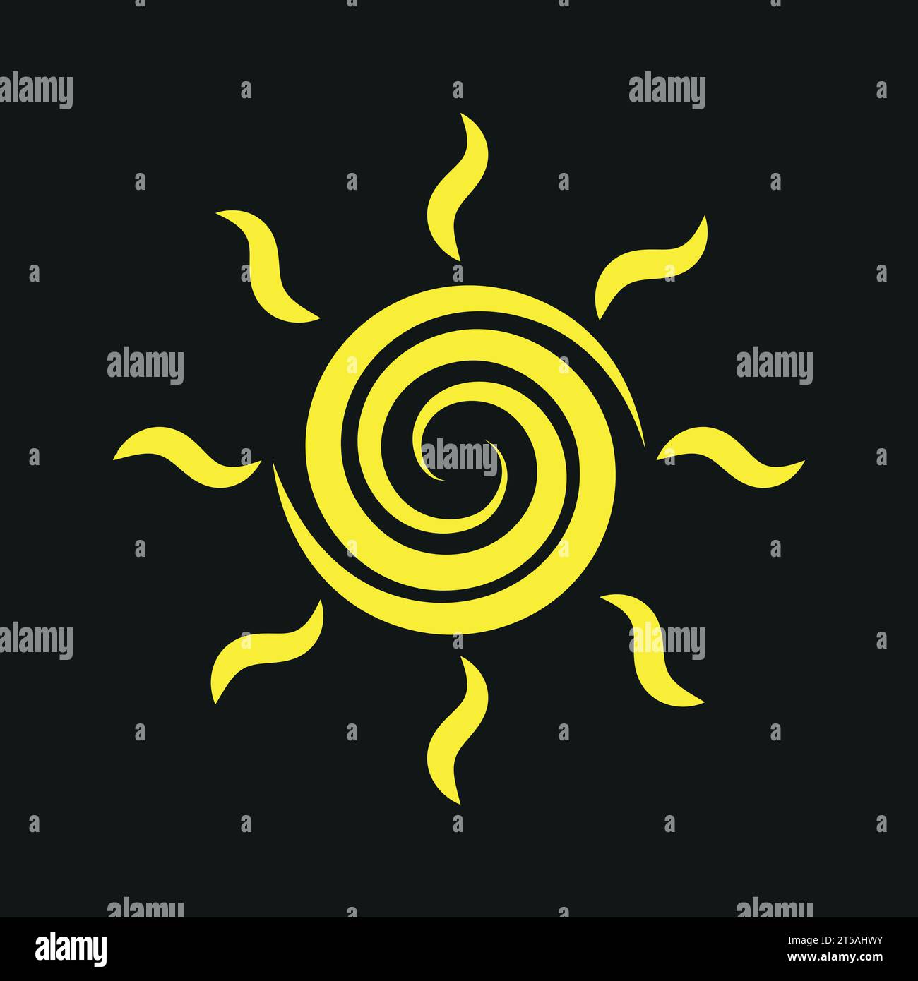 Sun icon. Trendy vector summer symbol for website design Stock Vector ...