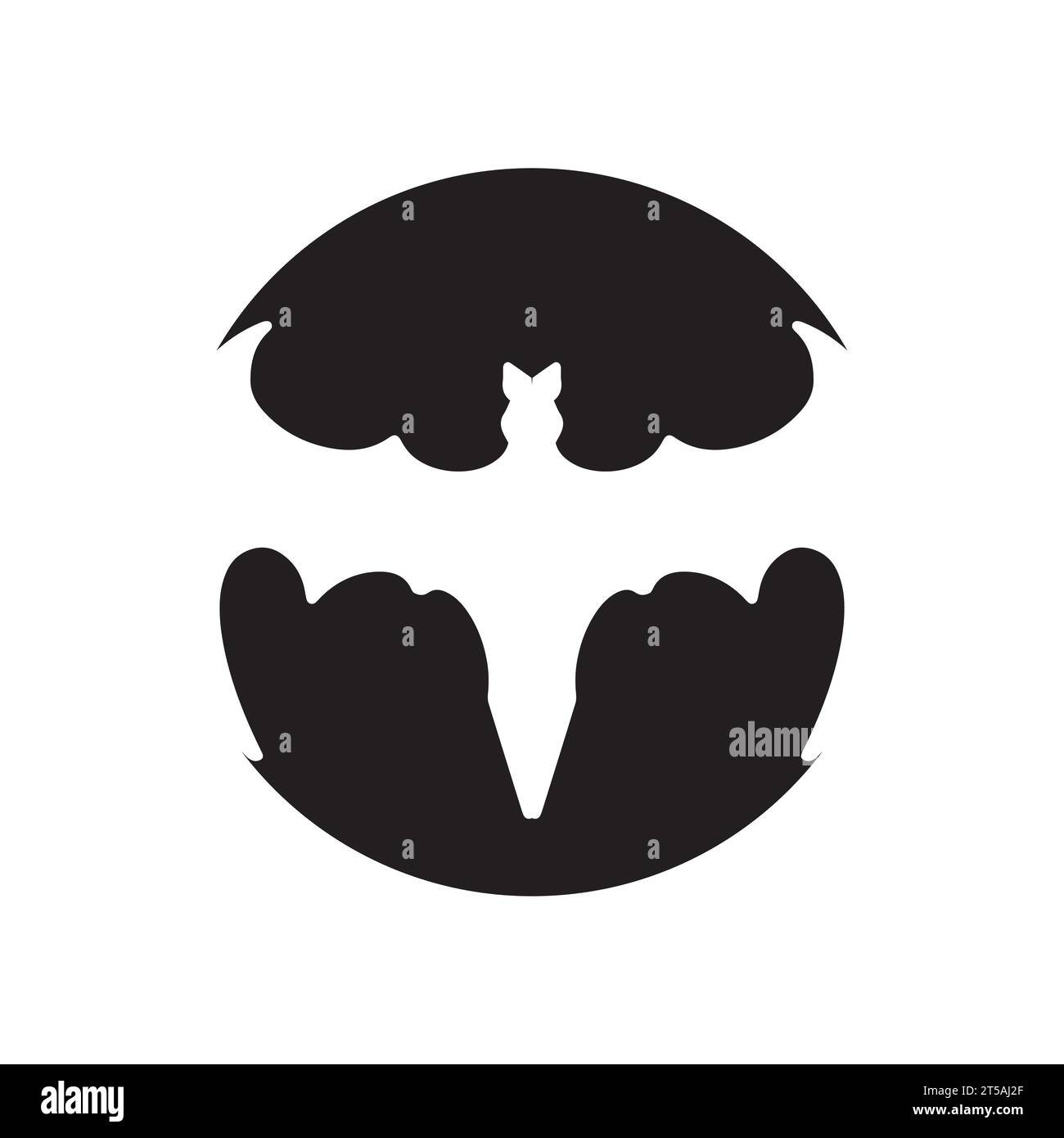 Flying bat tattoo Stock Vector Images - Alamy