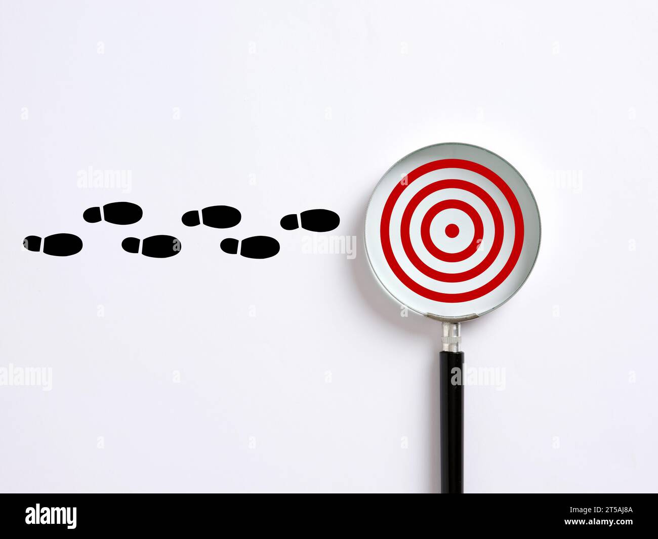 Business goal achievement and success. Moving towards the goals and ...