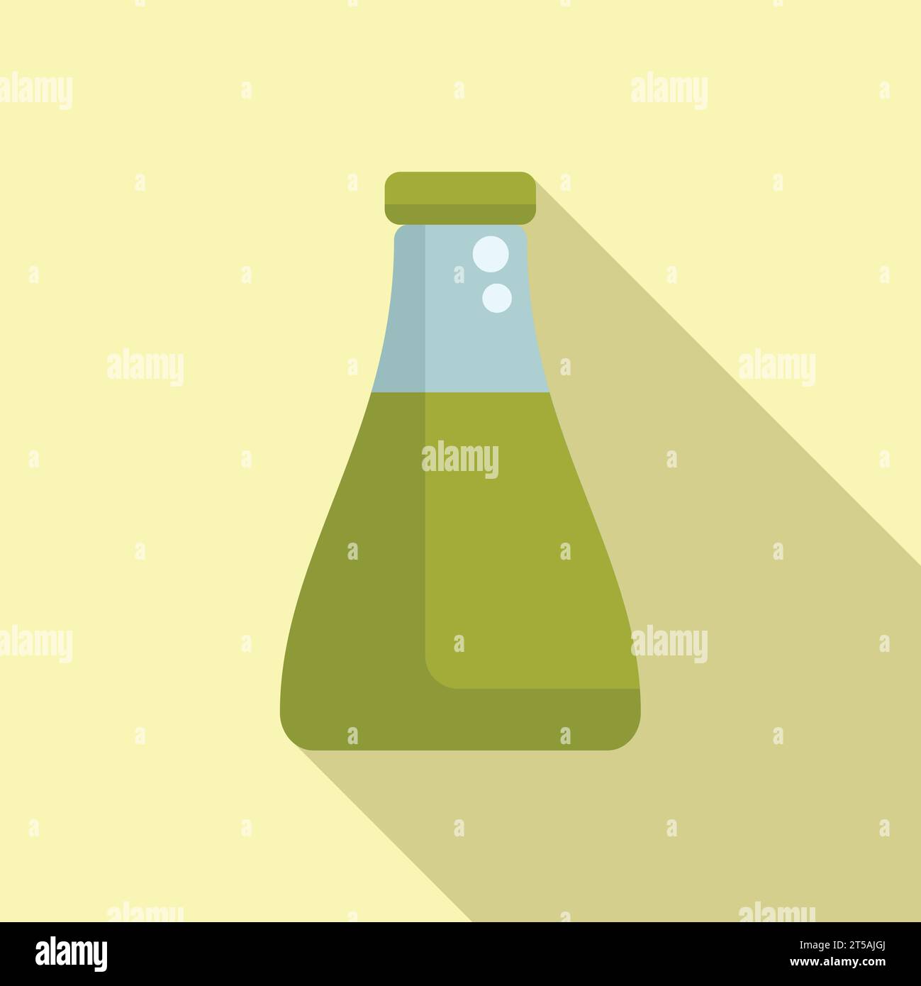 Wasabi flask liquid icon flat vector. Japanese asian sushi healthy ...