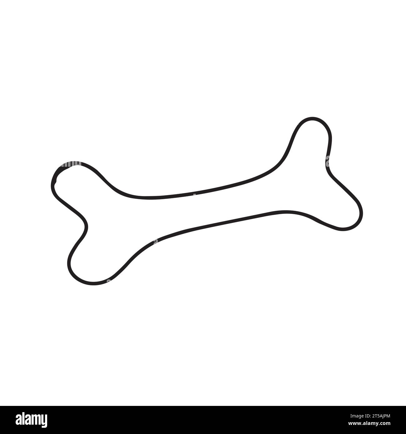 Bone for dog template logo Stock Vector Image & Art - Alamy