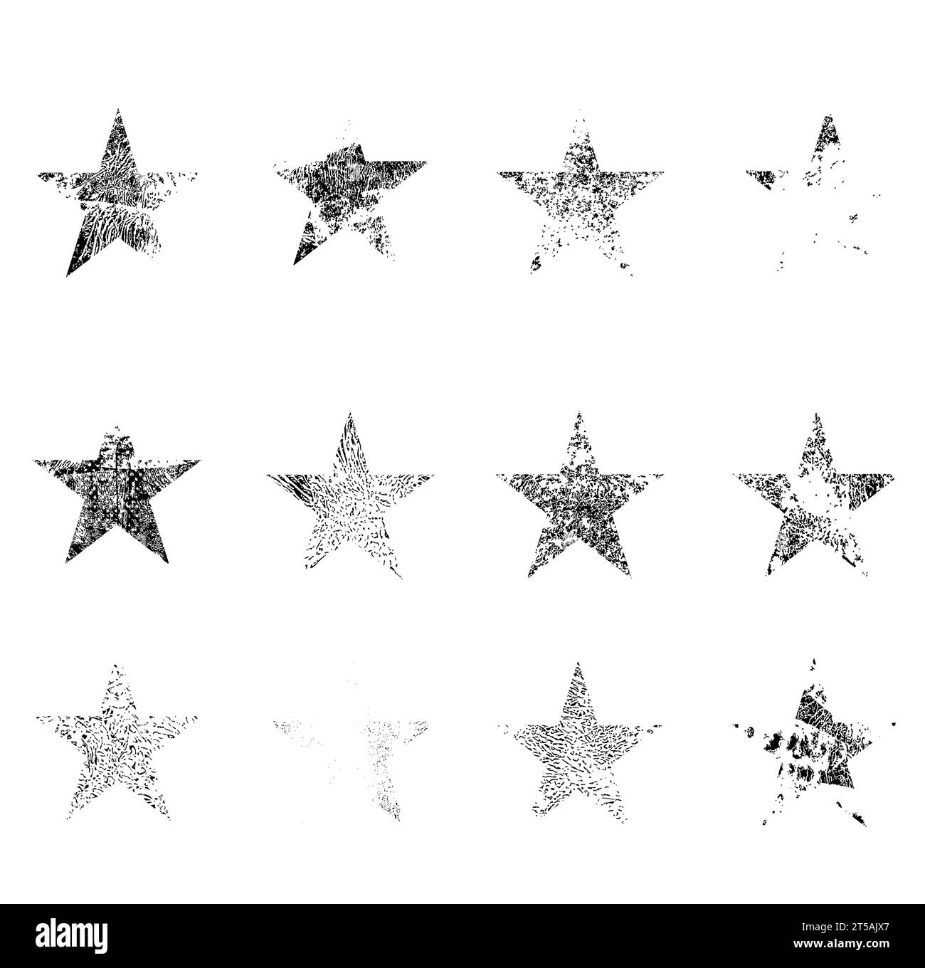 Grunge shapes star Stock Vector Image & Art - Alamy