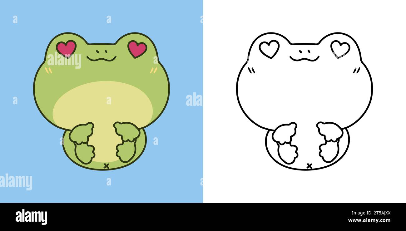 Cute Frogs Drawings