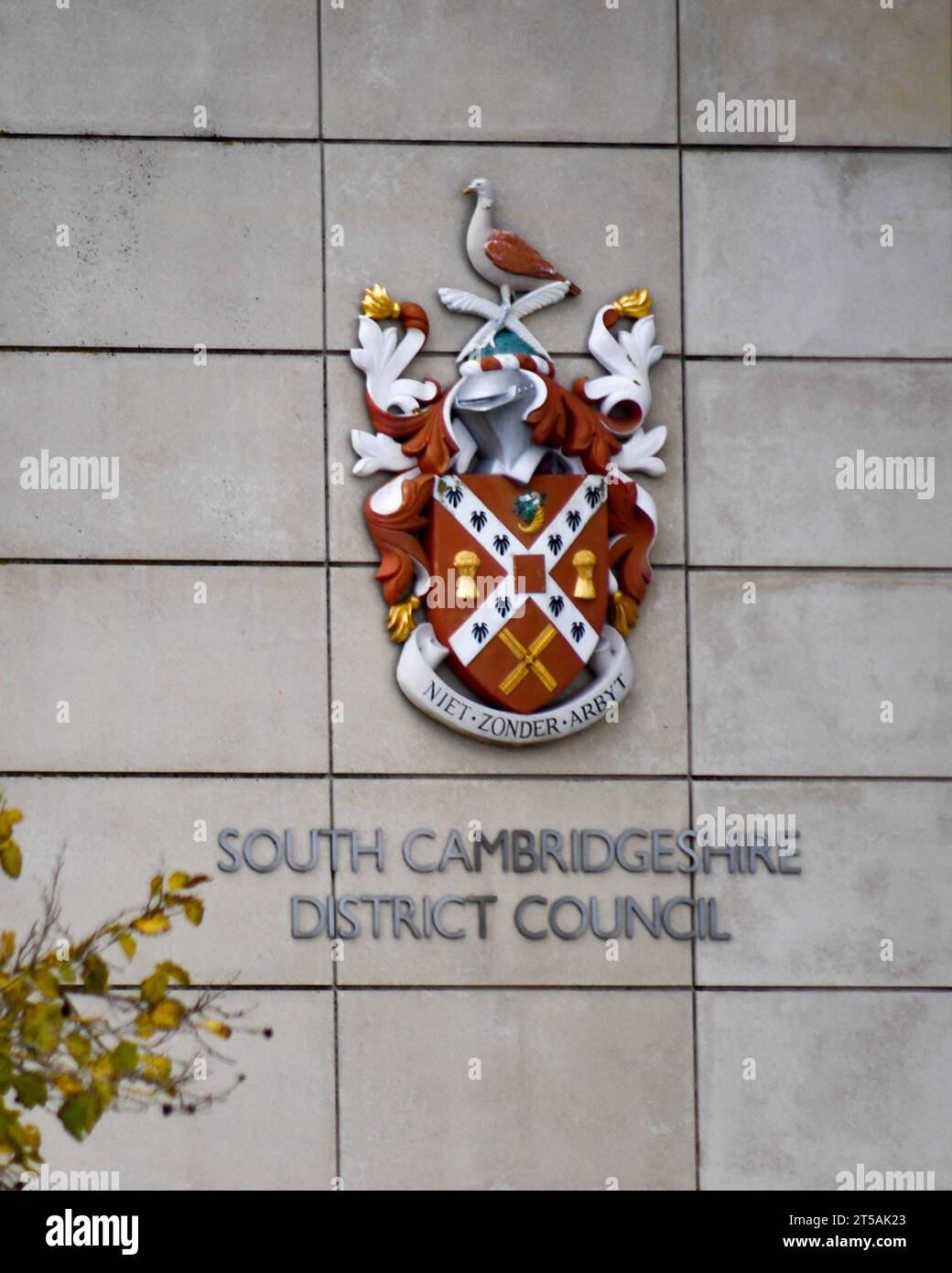 Council office sign england hi-res stock photography and images - Alamy