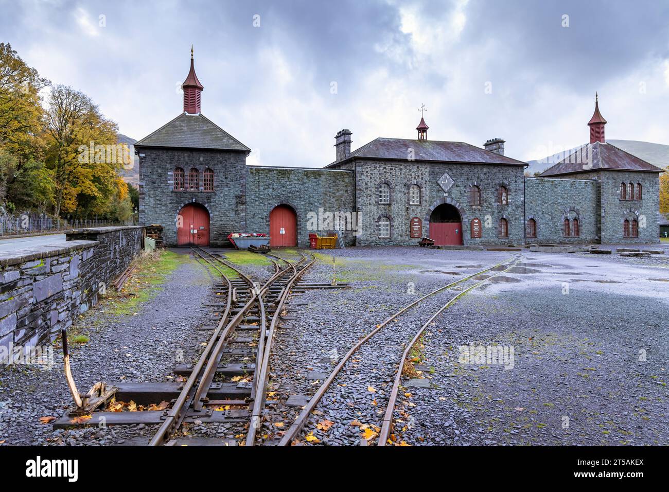 The National Slate Museum, Llanberis, North Wales. A free tourist ...