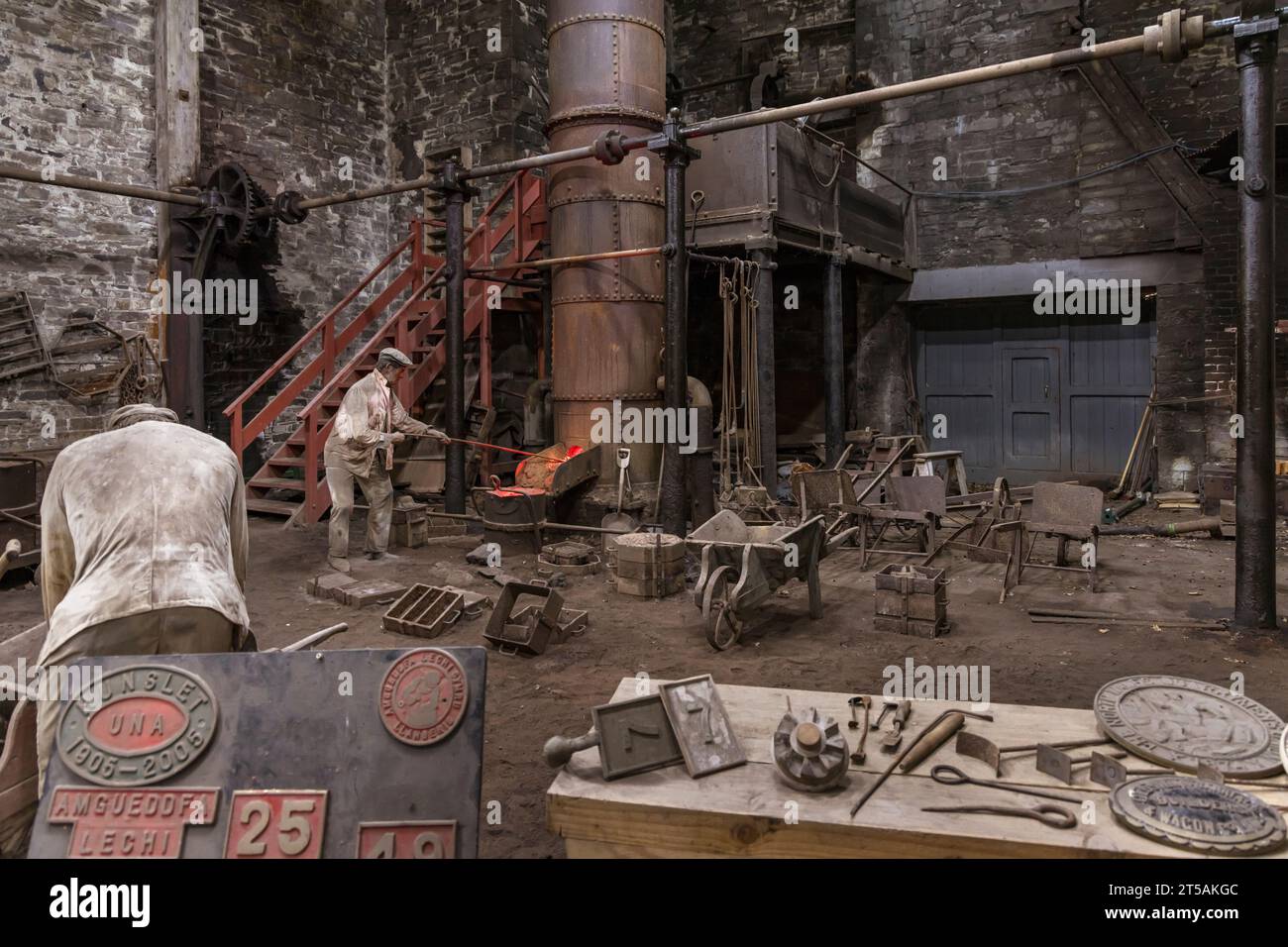 Foundry furnace hi-res stock photography and images - Alamy