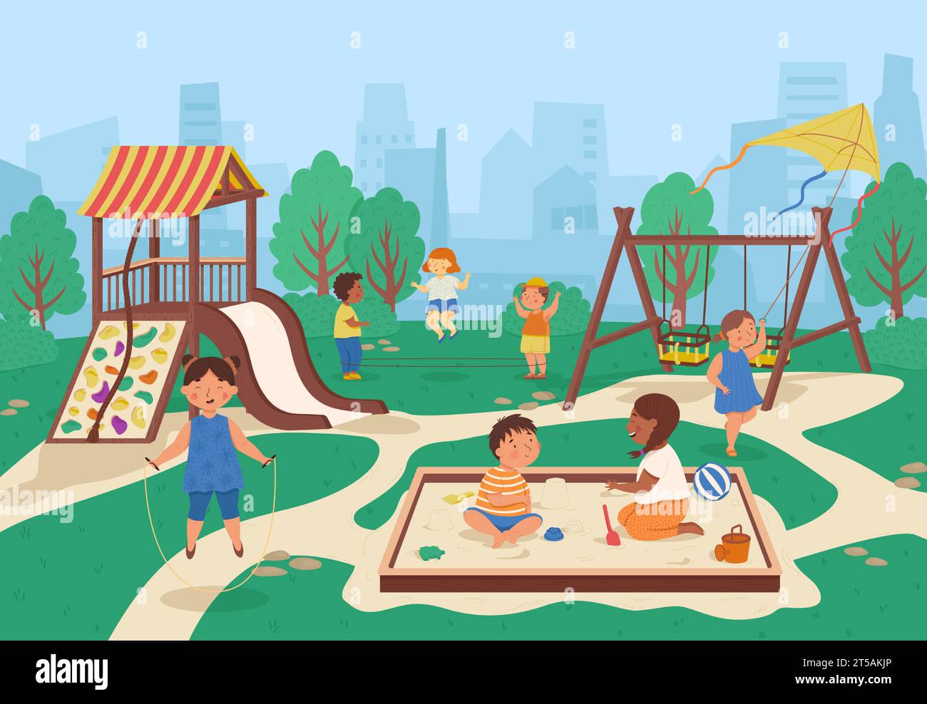 School Playtime Clipart