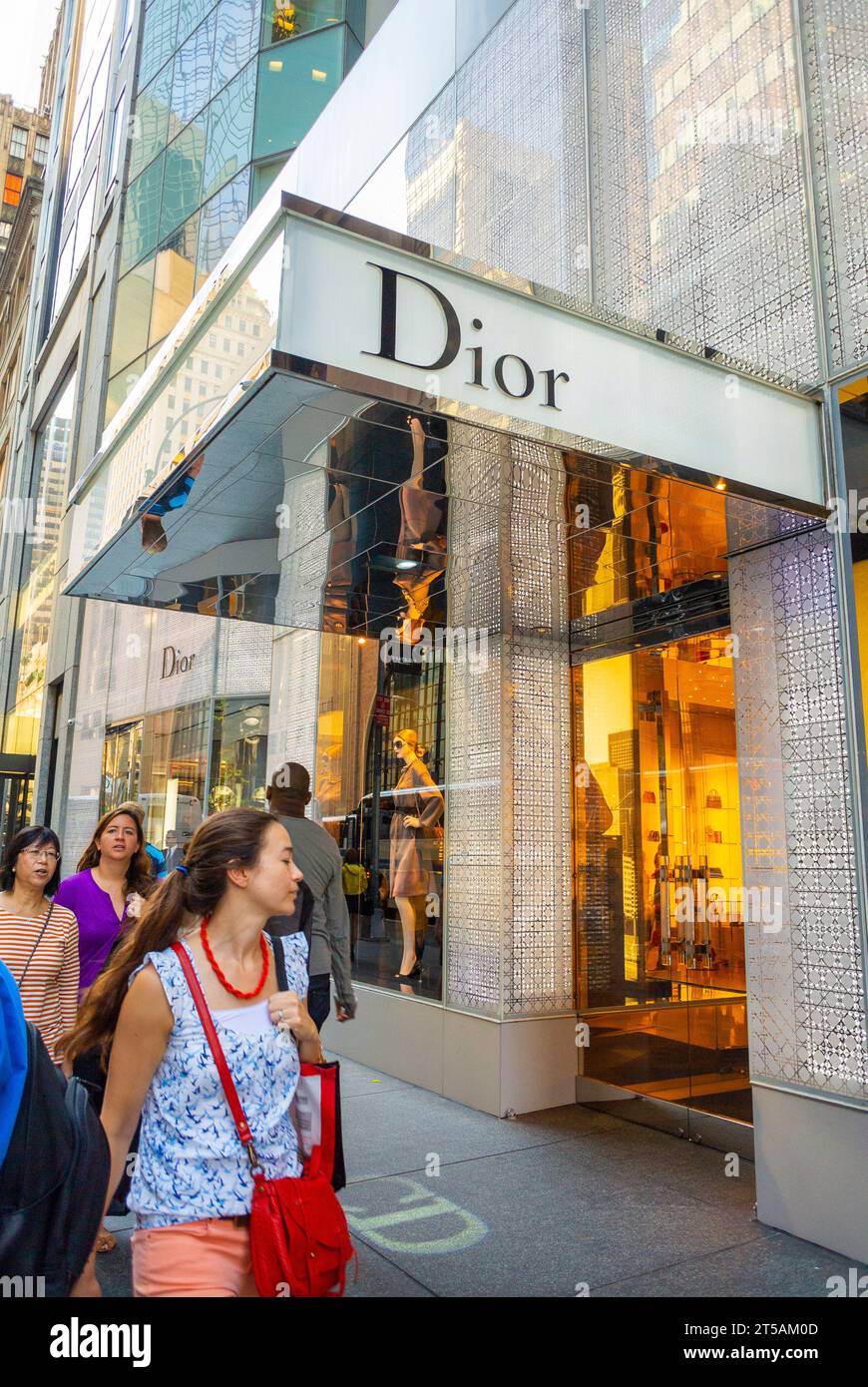 New York City, NY, USA, Street Scenes, People Walking, Fifth Avenue ...