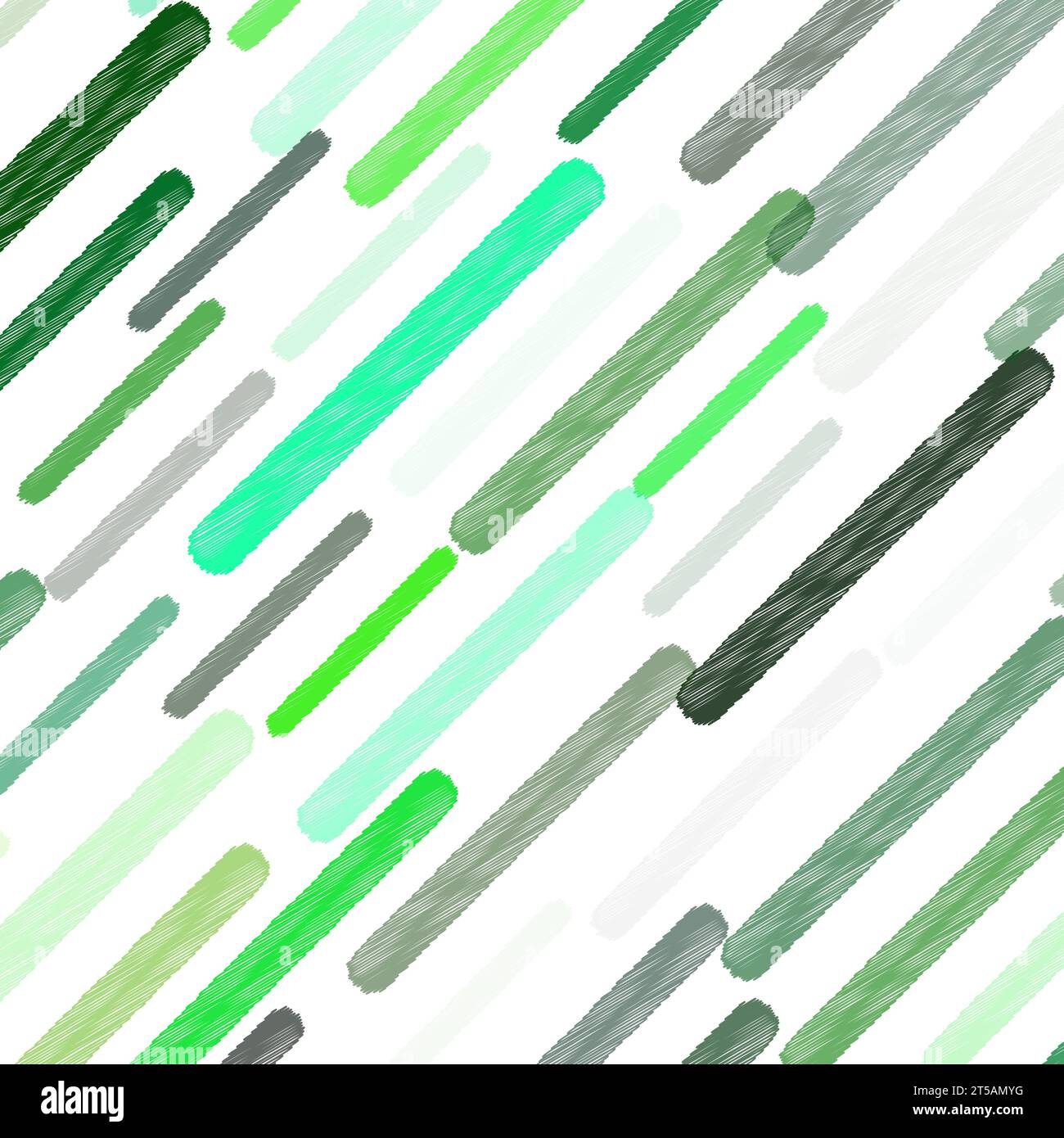 Green Abstract Lines Dashed Sketched Rounded Rectangles Background Holyday Wallpaper Pattern