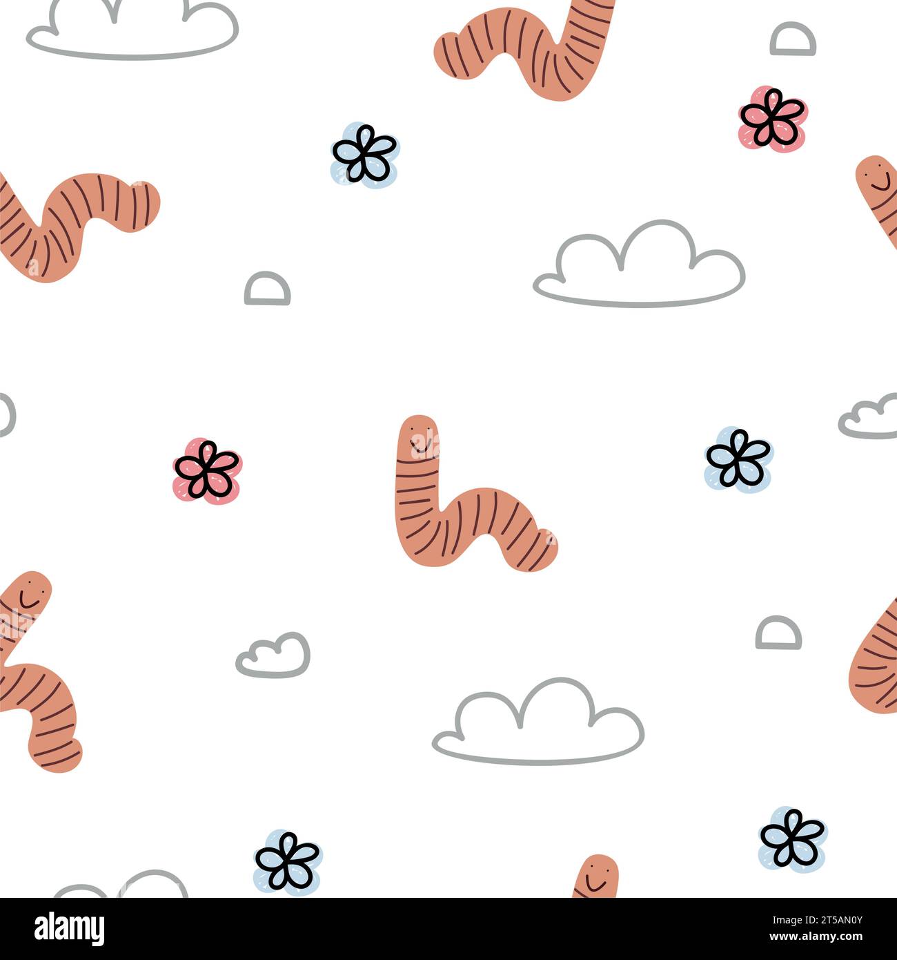 Worm season Stock Vector Images - Alamy