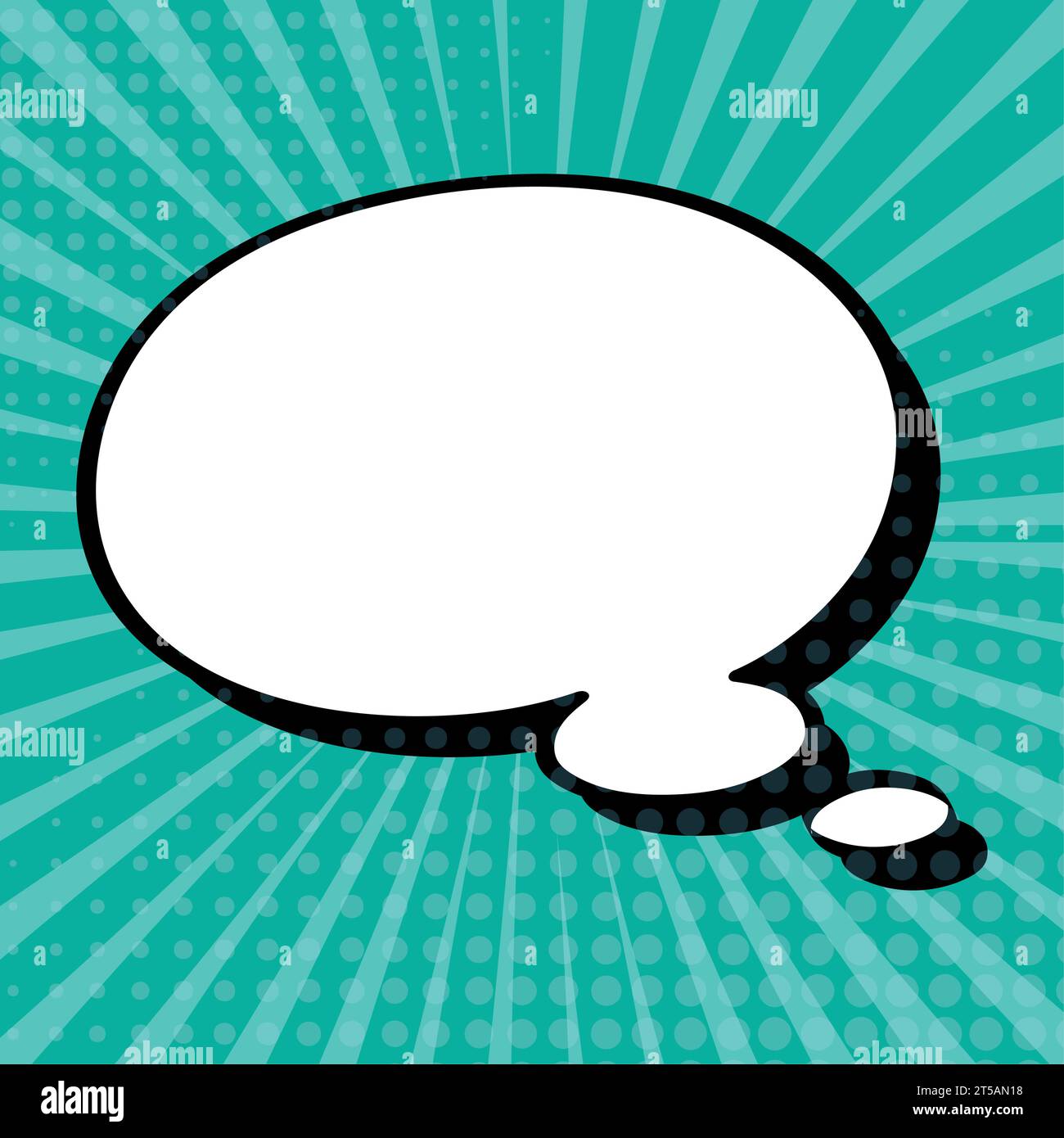 Empty comic bubble chat Vector Stock Vector Image & Art - Alamy