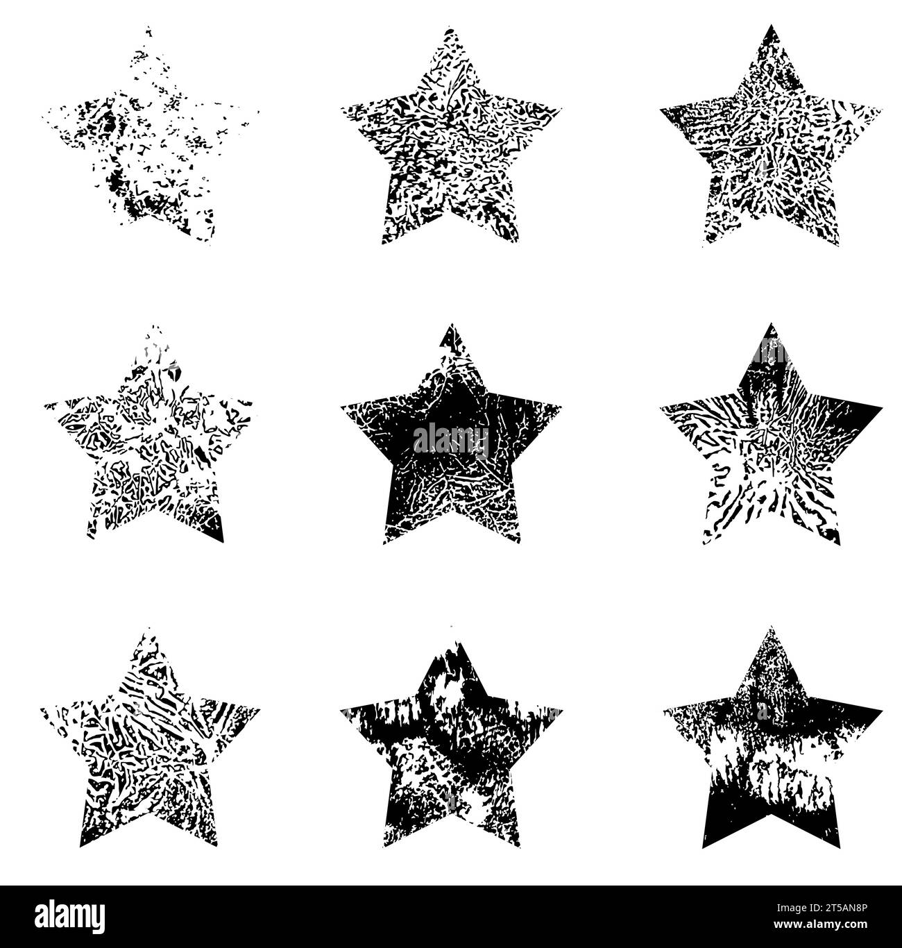 Grunge shapes star Stock Vector Image & Art - Alamy