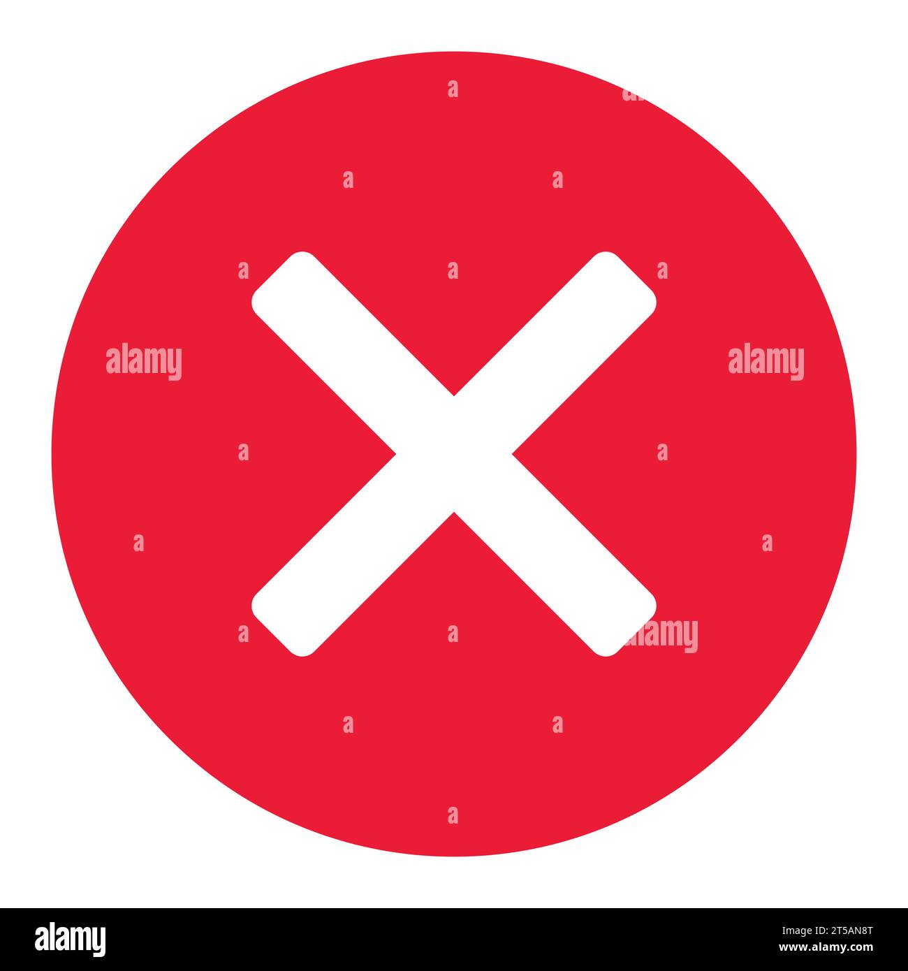 Red x symbol hi-res stock photography and images - Alamy