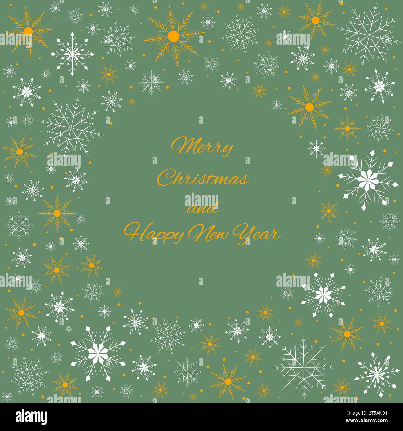 Green festive little christmas Stock Vector Images - Alamy
