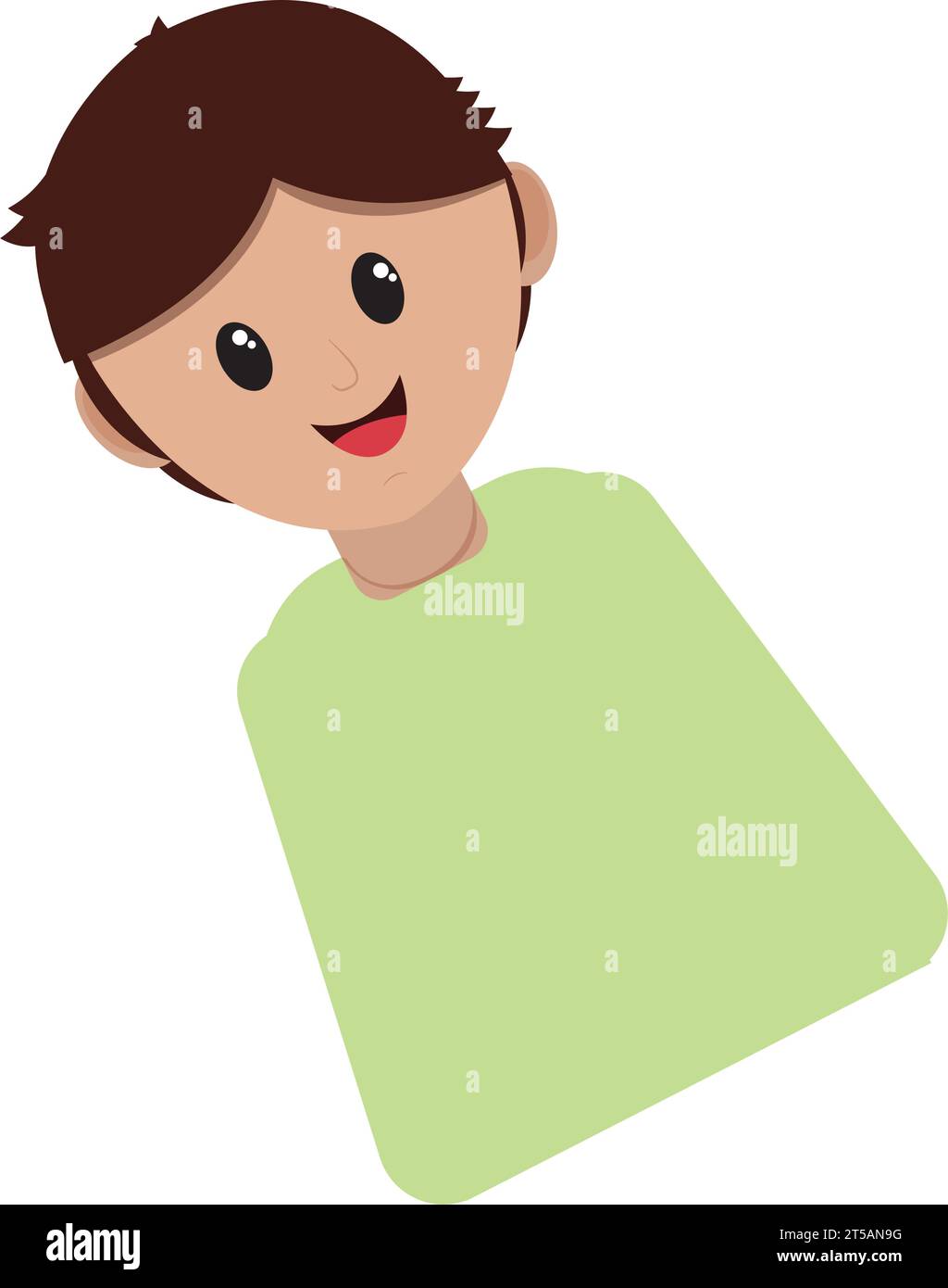 Isolated happy man cartoon character Vector Stock Vector Image & Art ...