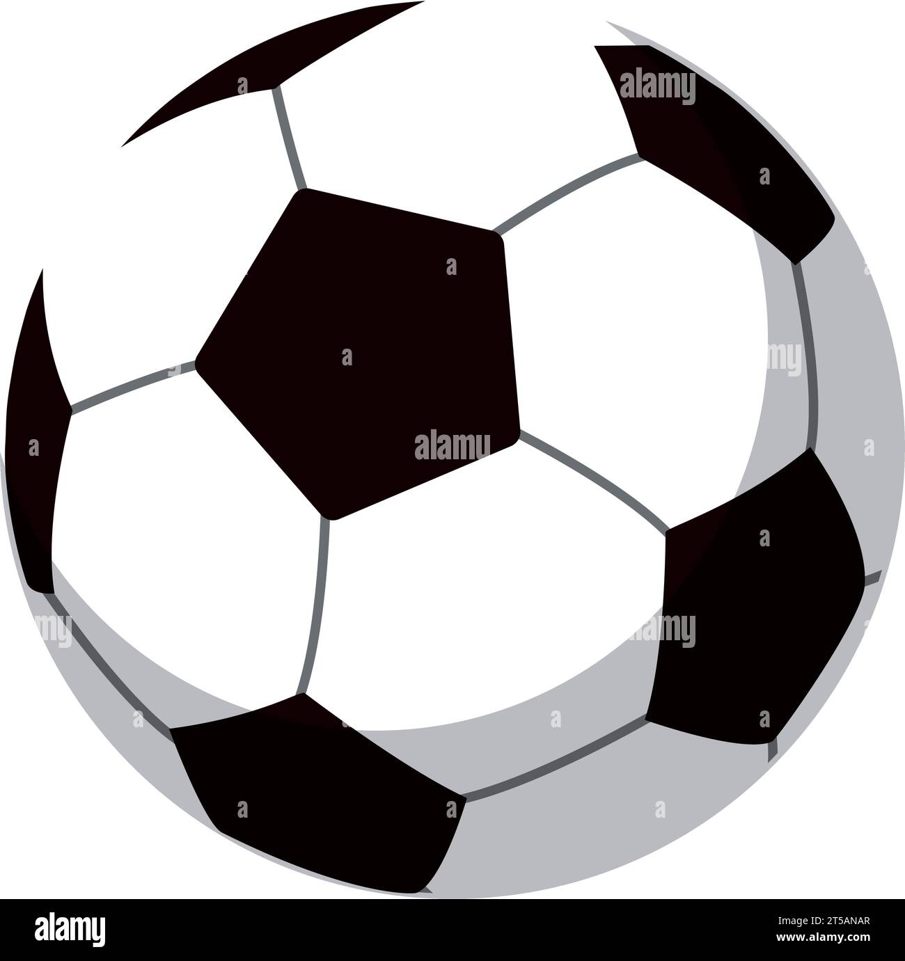 Isolated soccer ball icon Sport object Vector Stock Vector Image & Art ...