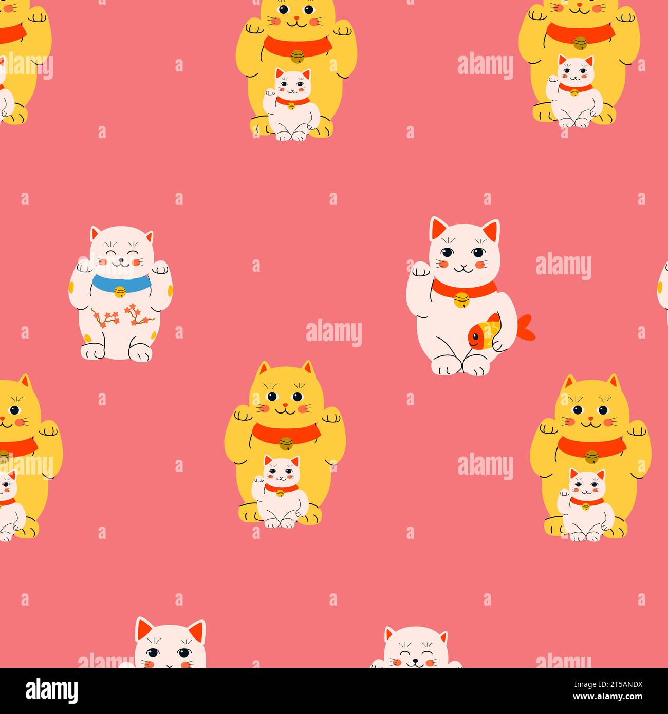 Drawing maneki neko cat Stock Vector Images - Alamy