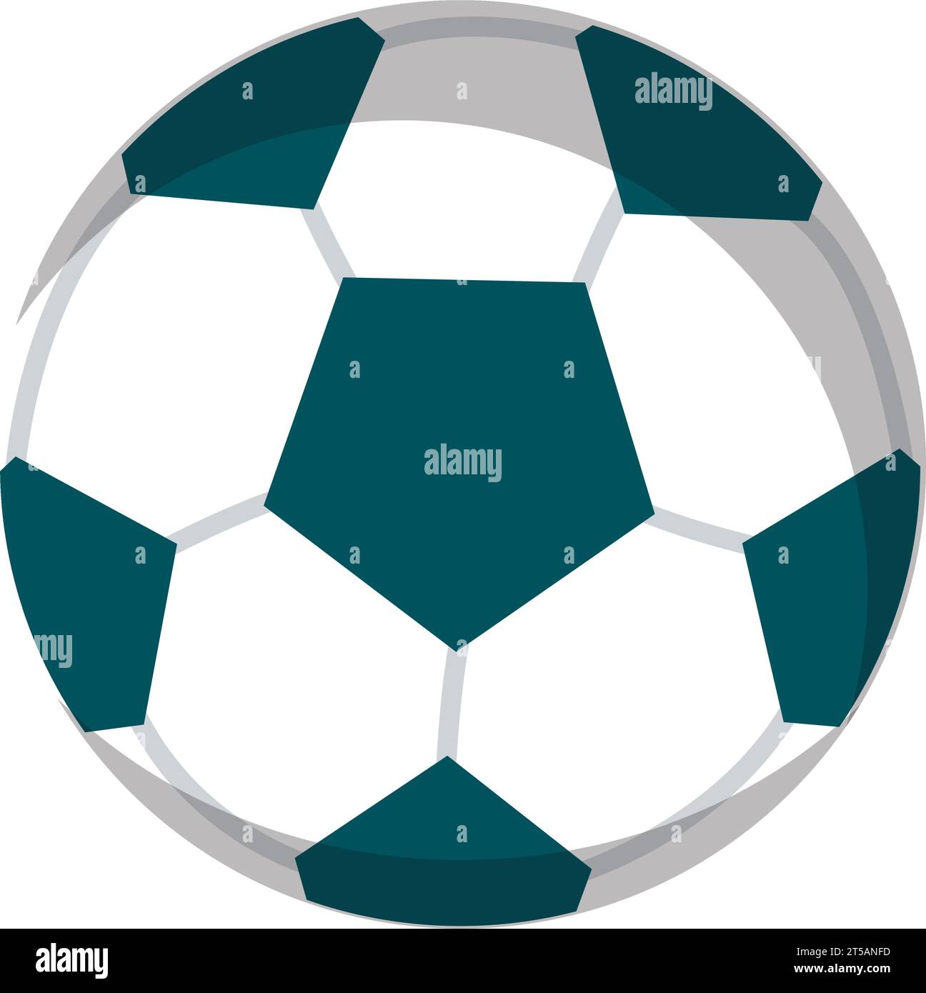 Isolated soccer ball icon Sport object Vector Stock Vector Image & Art ...