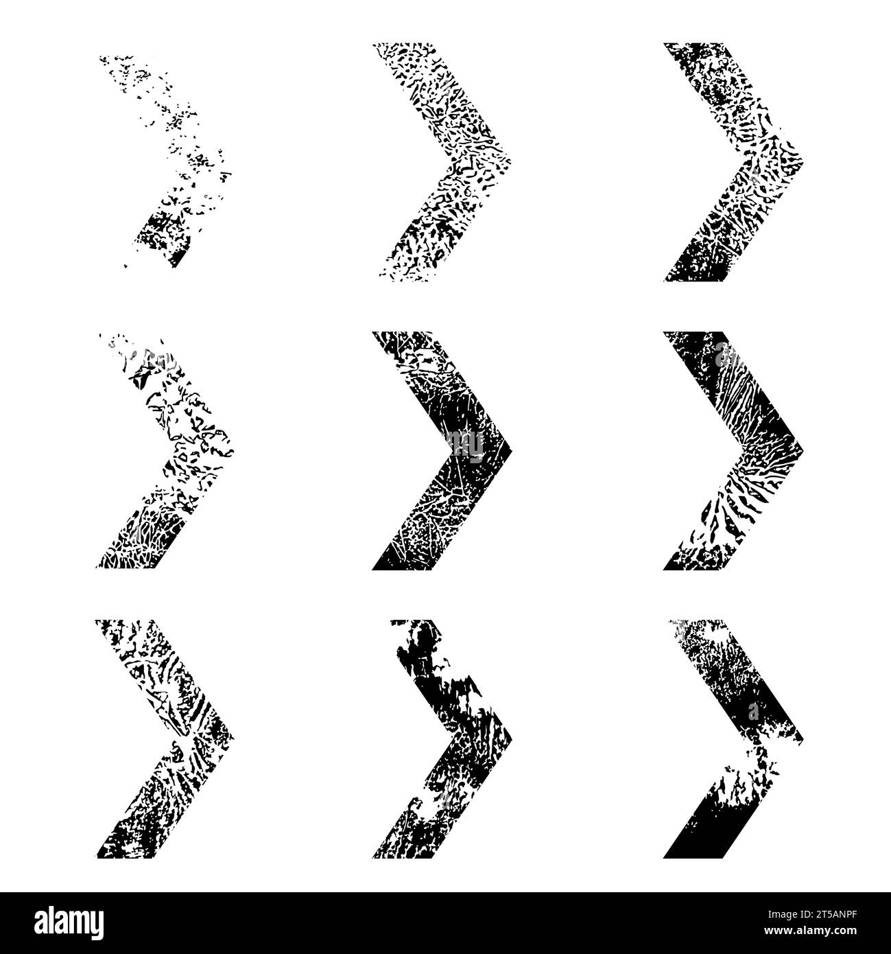 Grunge shapes arrow Stock Vector Image & Art - Alamy