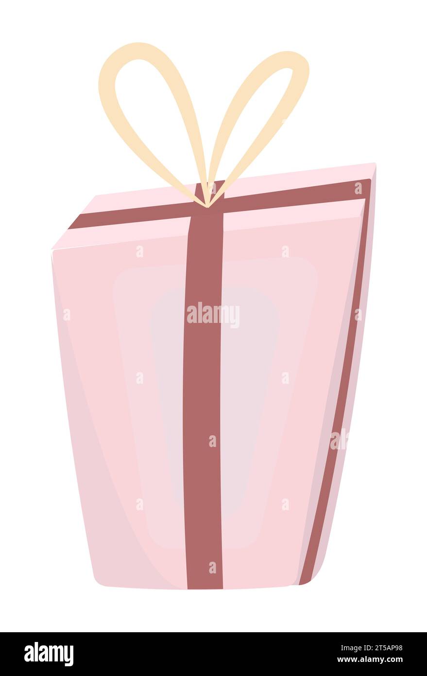 Sweet present festive surprise Stock Vector Images - Alamy