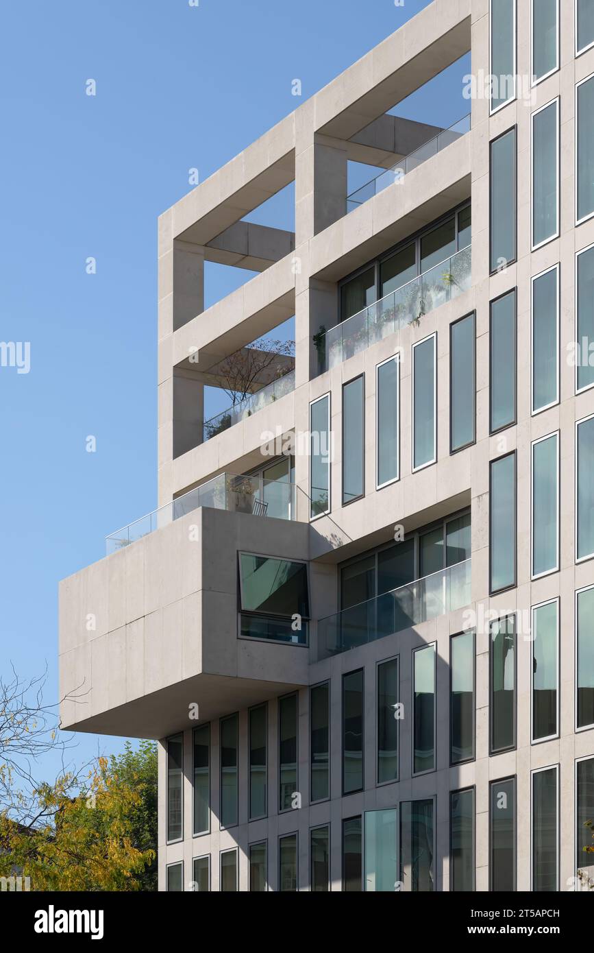 London, England, UK - Commonwealth Institute building by OMA and Allies ...