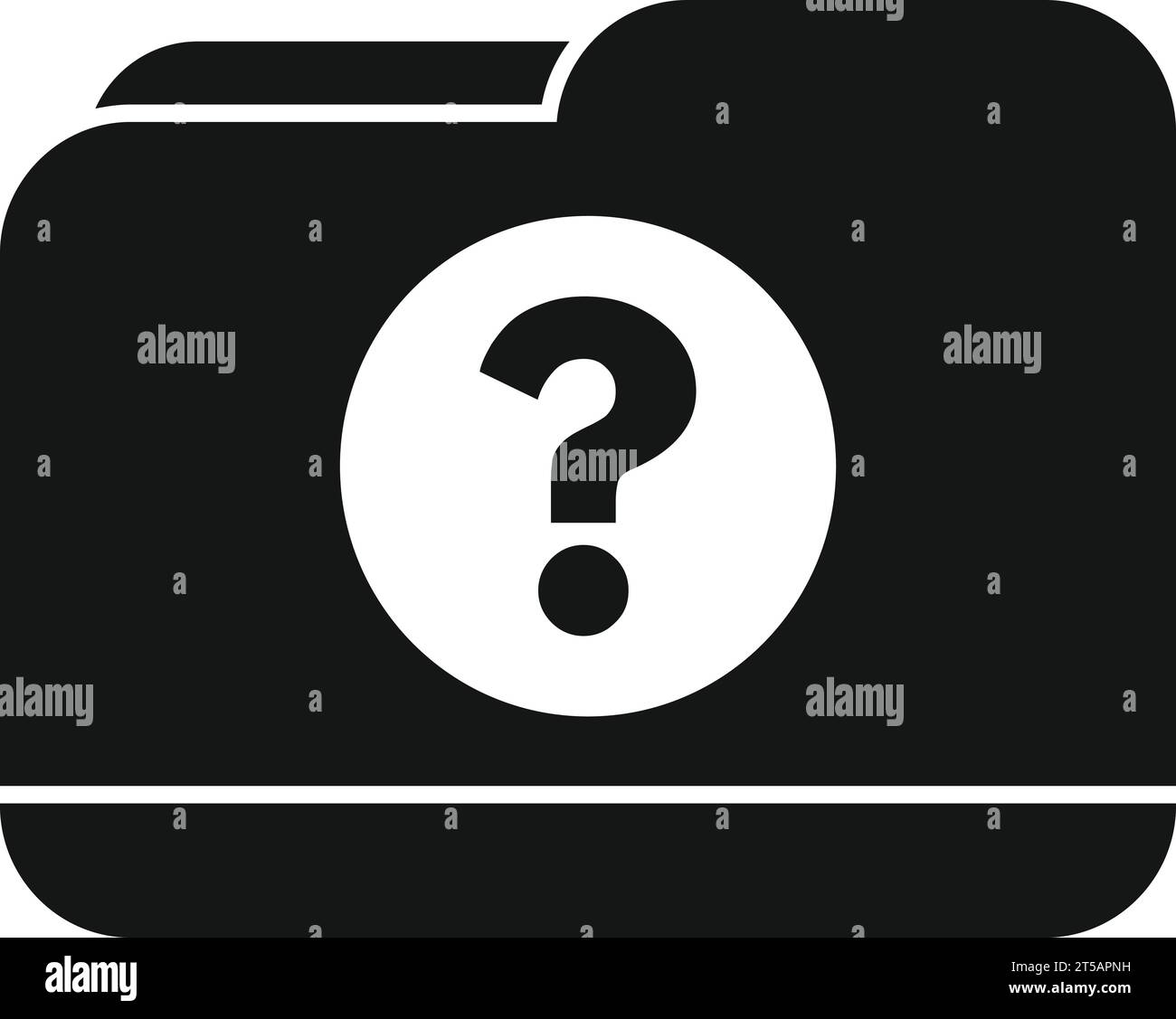 Anonymous hidden folder icon simple vector. Data undercover. Head ...