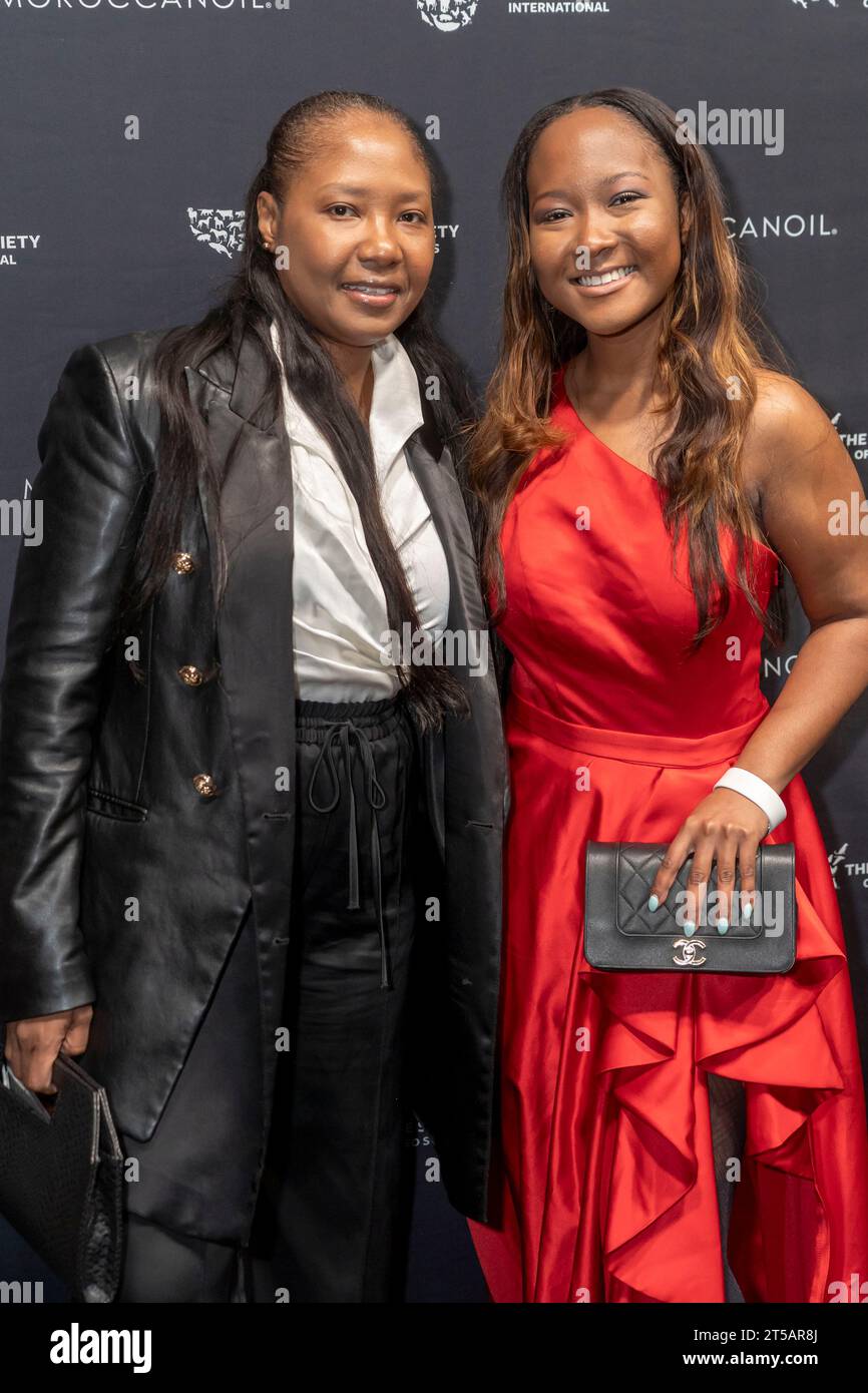 New York, United States. 03rd Nov, 2023. (L-R) Jilvonia Littles and ...